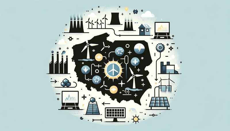 Electricity spot prices in Poland today, hour by hour