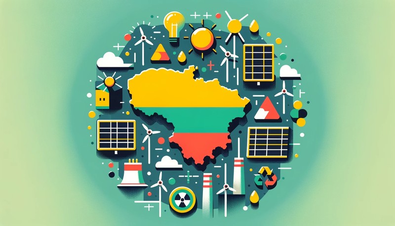 Electricity spot prices in Lithuania today, hour by hour