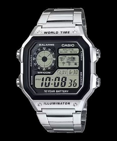 Casio AE-1200WHD-1AVDF | Buy Online at Katch Kuwait