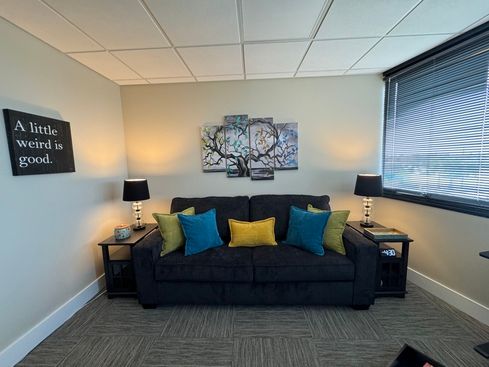Beautifully Designed Psychotherapy Office - Treatment rooms and therapy ...