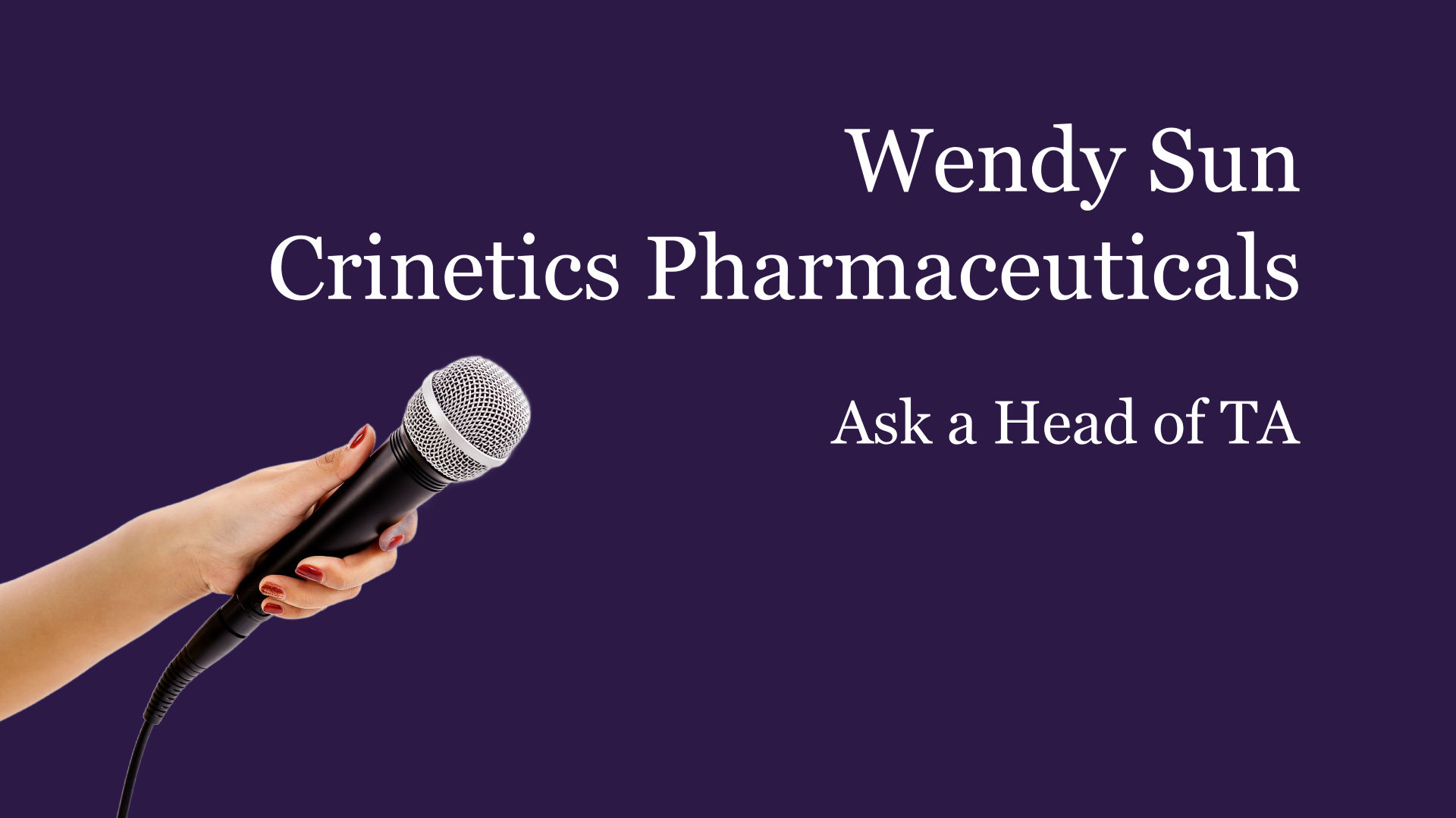 Ask a Head of Talent: Wendy Sun on make-or-break TA tech - AMS Verified