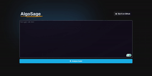 GitHub - ankiiisharma/AlgoSage: AlgoSage is an advanced web application designed to streamline ...