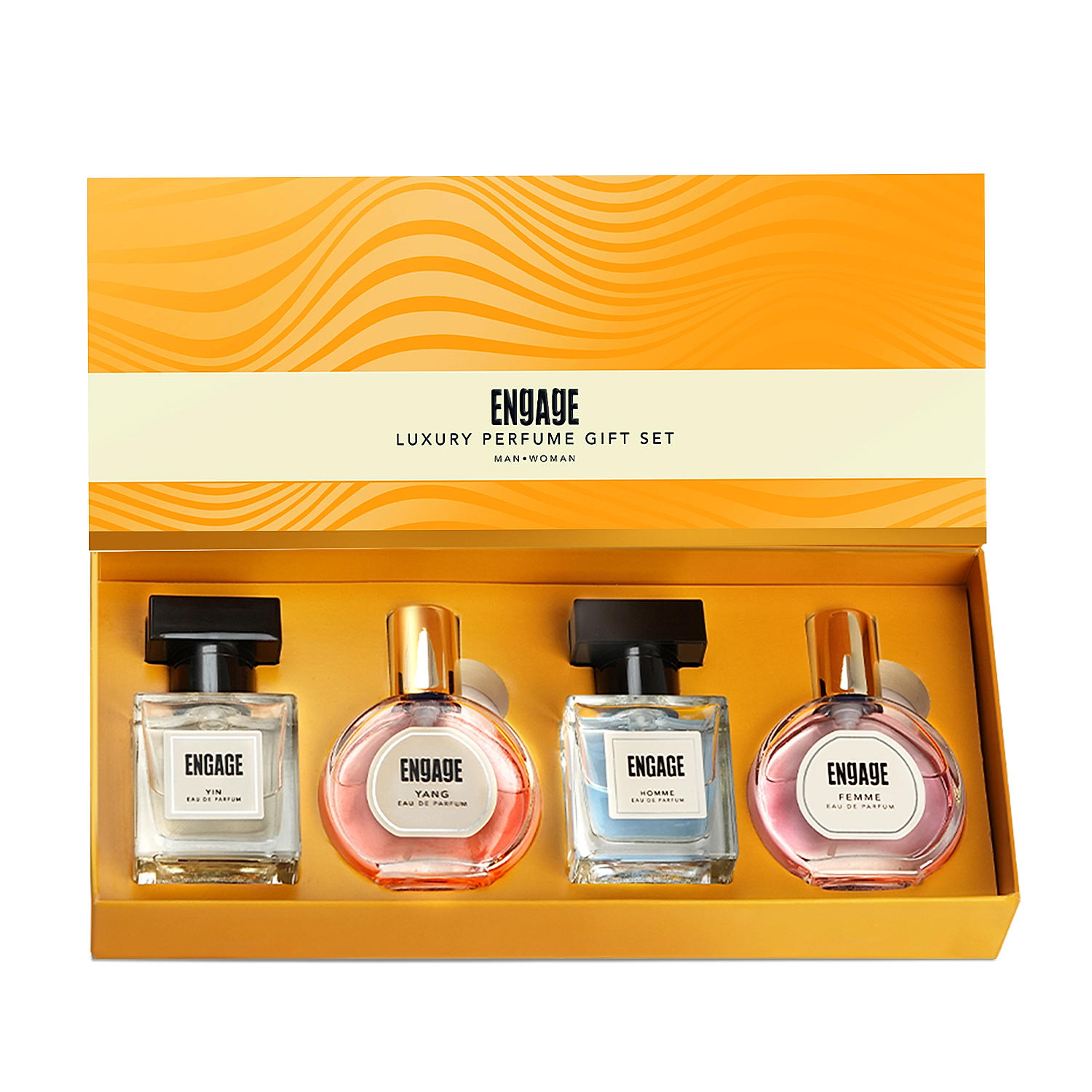 Buy Engage Gift Assorted Luxury Gift Set for Men Women 25mlx4 Pack of 4