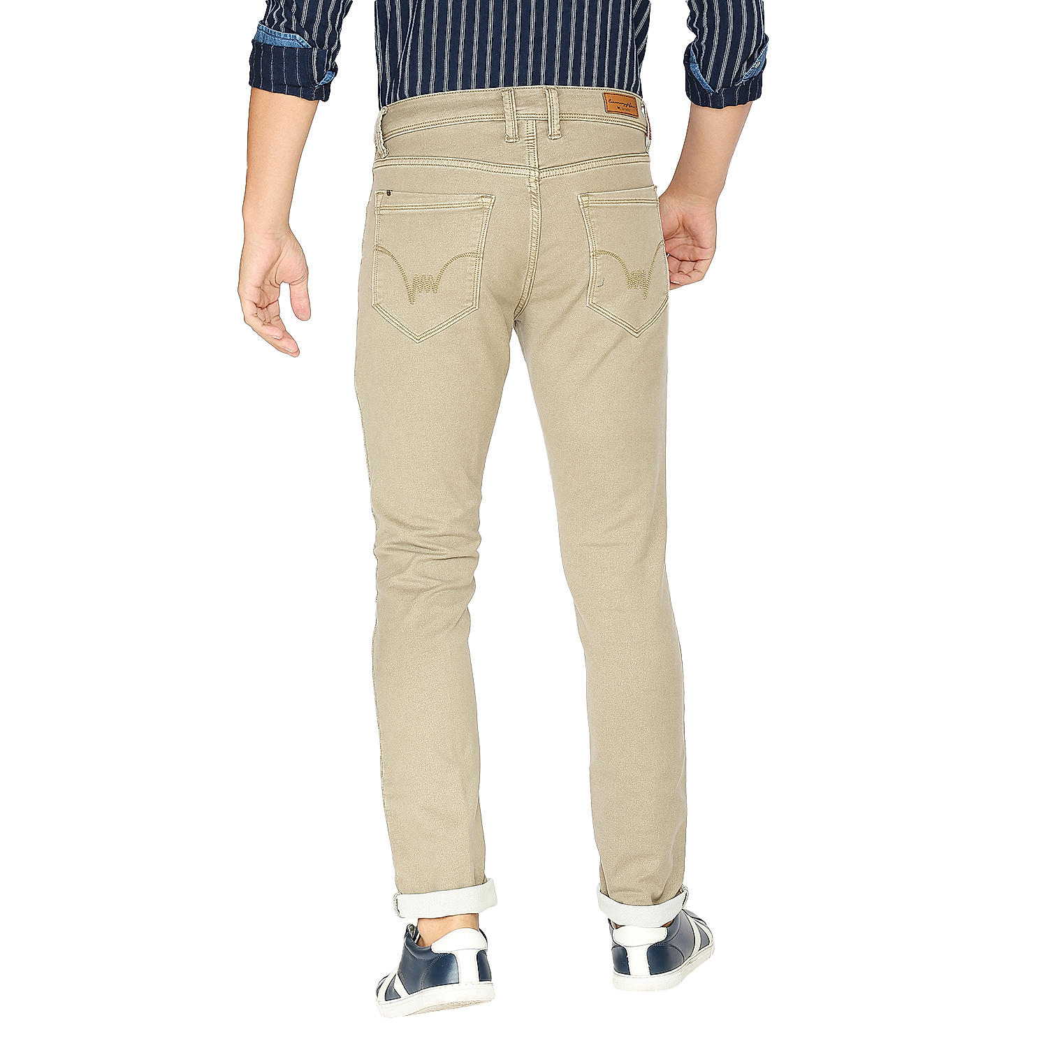 Khaki skinny jeans mens store