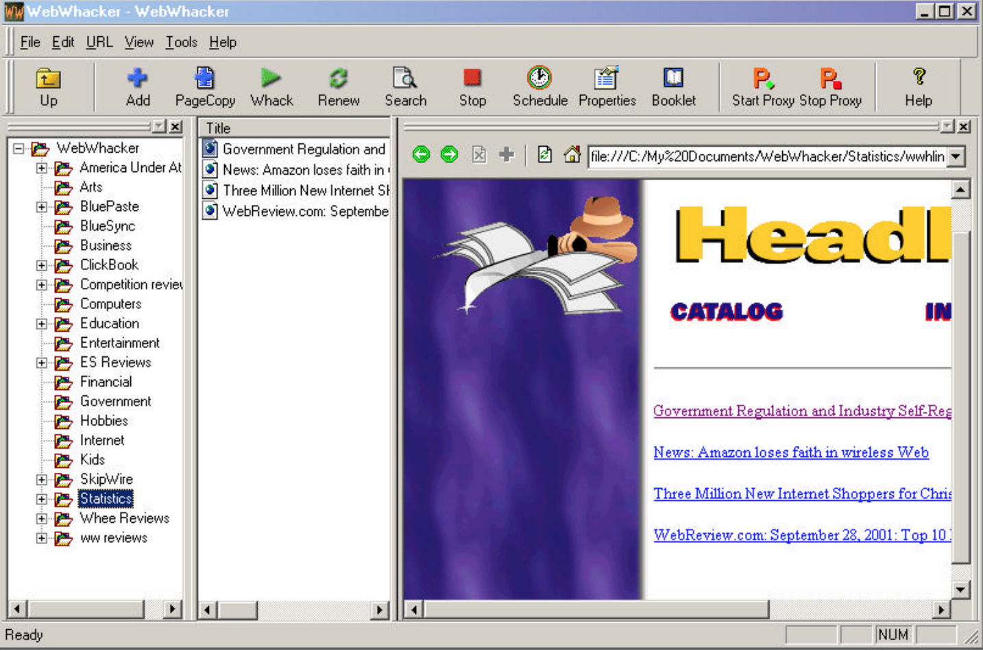 Offline Browsing Like It's 1995 - The History of the Web