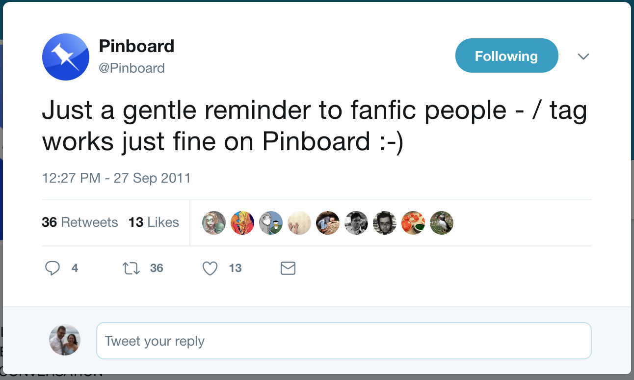 One Step Ahead: How Pinboard Beat Delicious - The History of the Web
