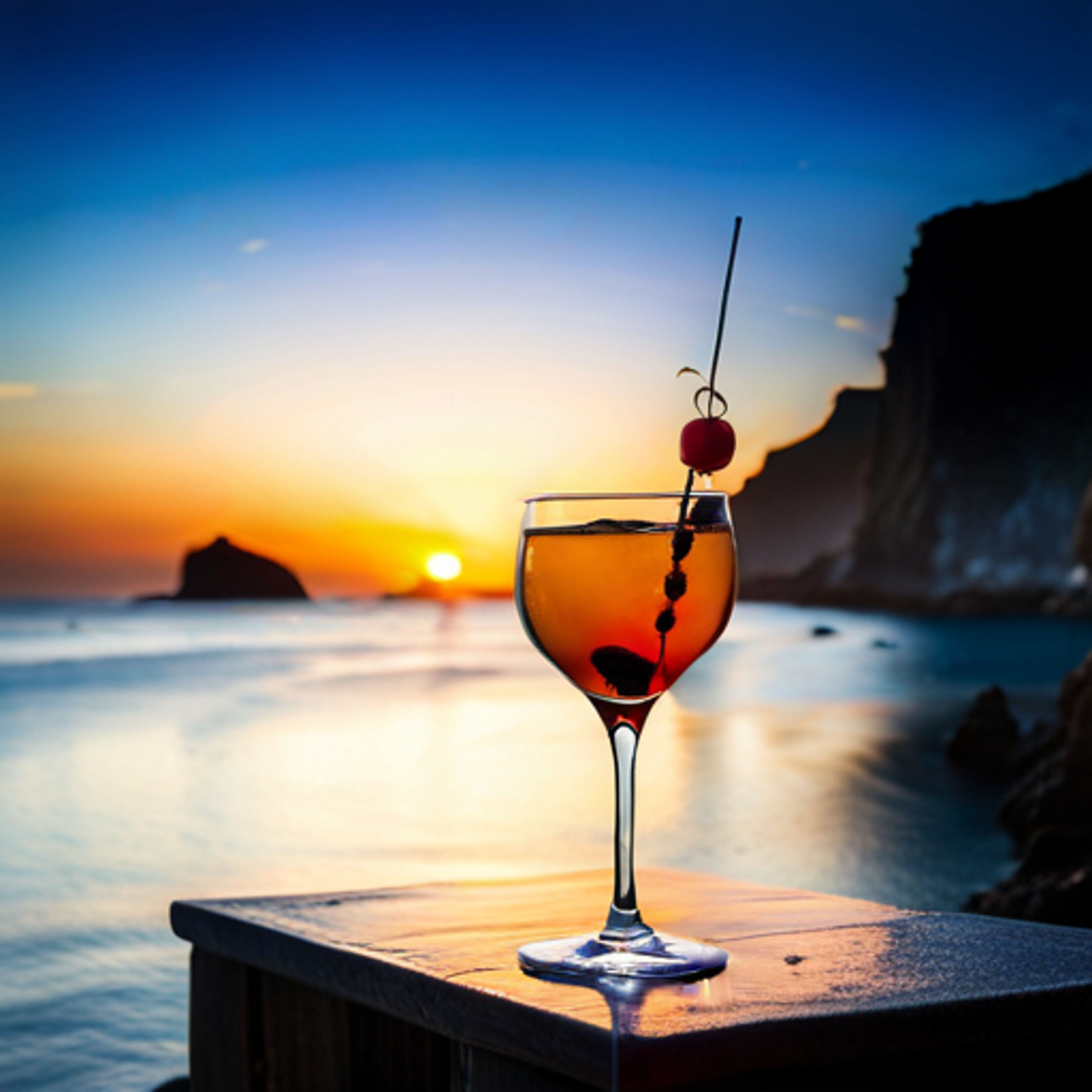 Aperitivo al Vesuvio, A fiery yet refreshing aperitivo