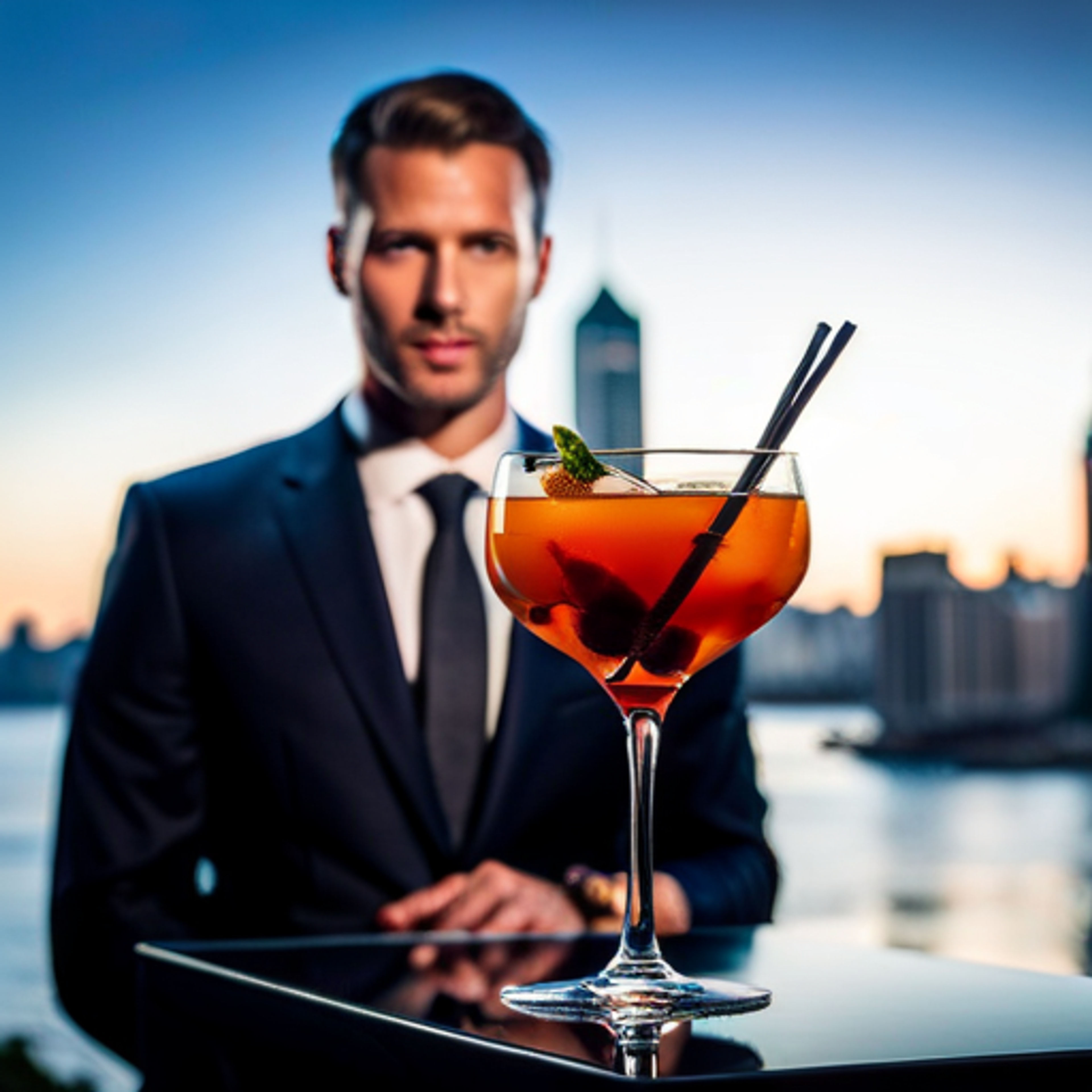 Aperol Currant Spritz Symphony, Fruity and herbal cocktail with Aperol ...