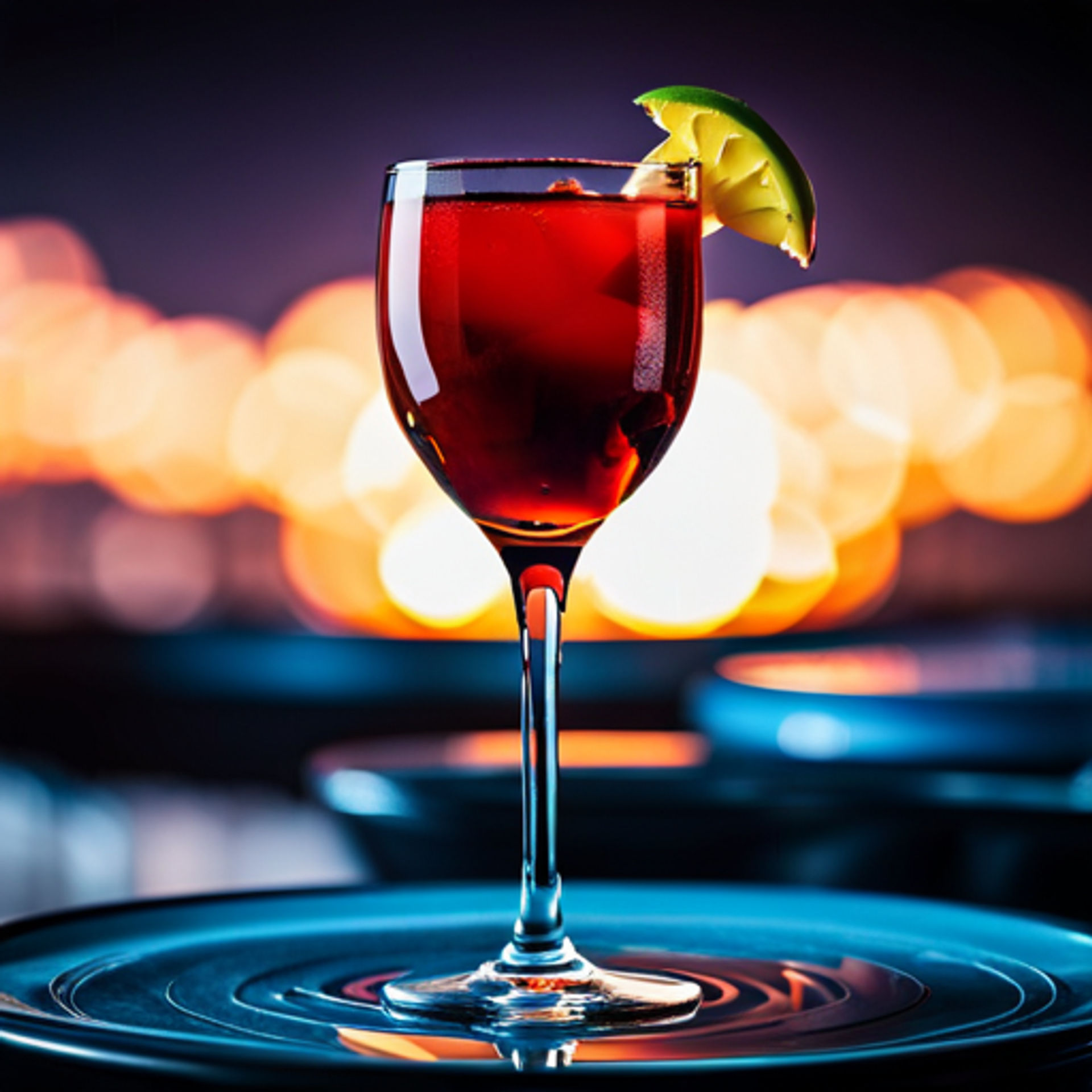 Asmodeus Cocktail, Fiery, smoky, and sweet cocktail inspired by a ...