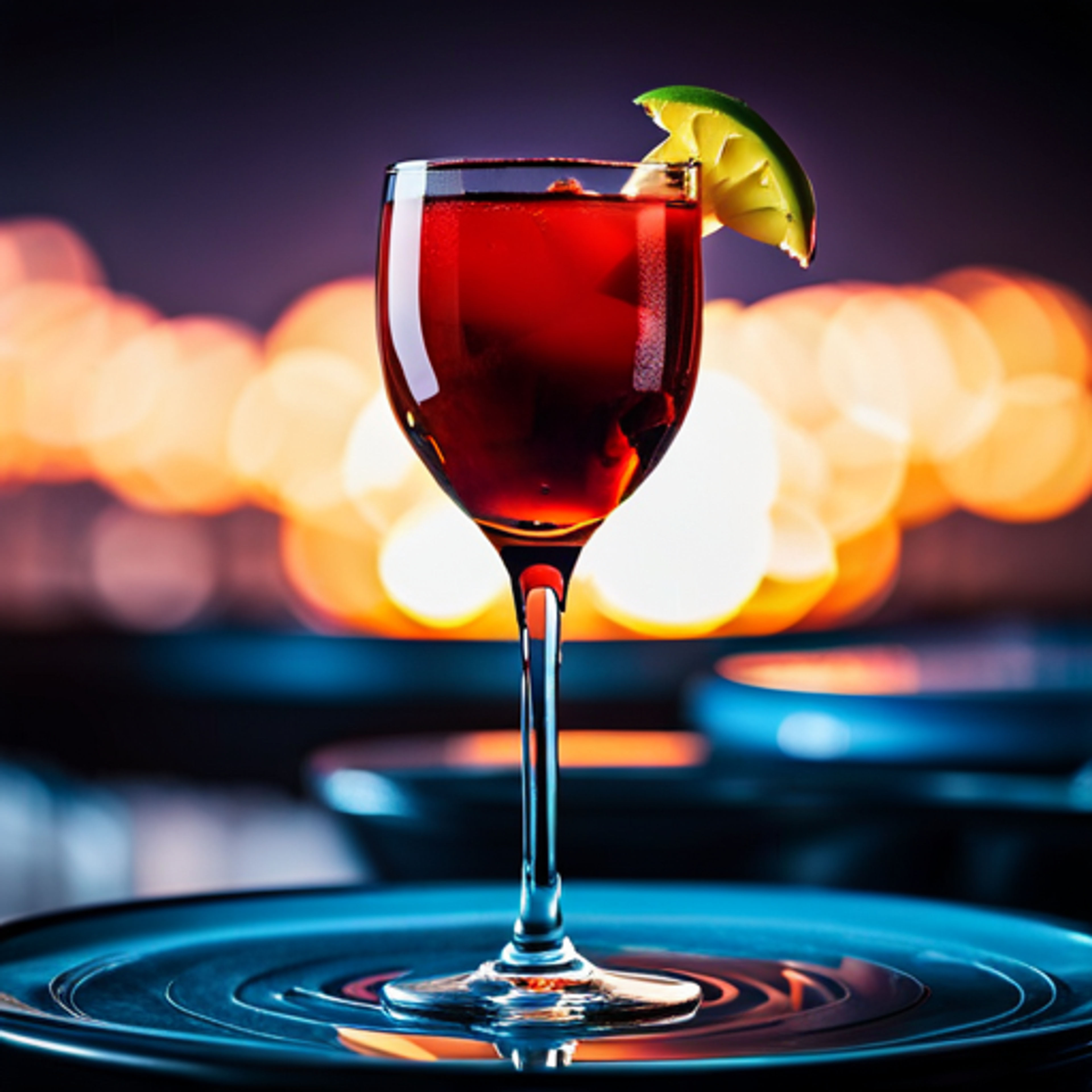 Asmodeus Cocktail, Fiery, smoky, and sweet cocktail inspired by a ...