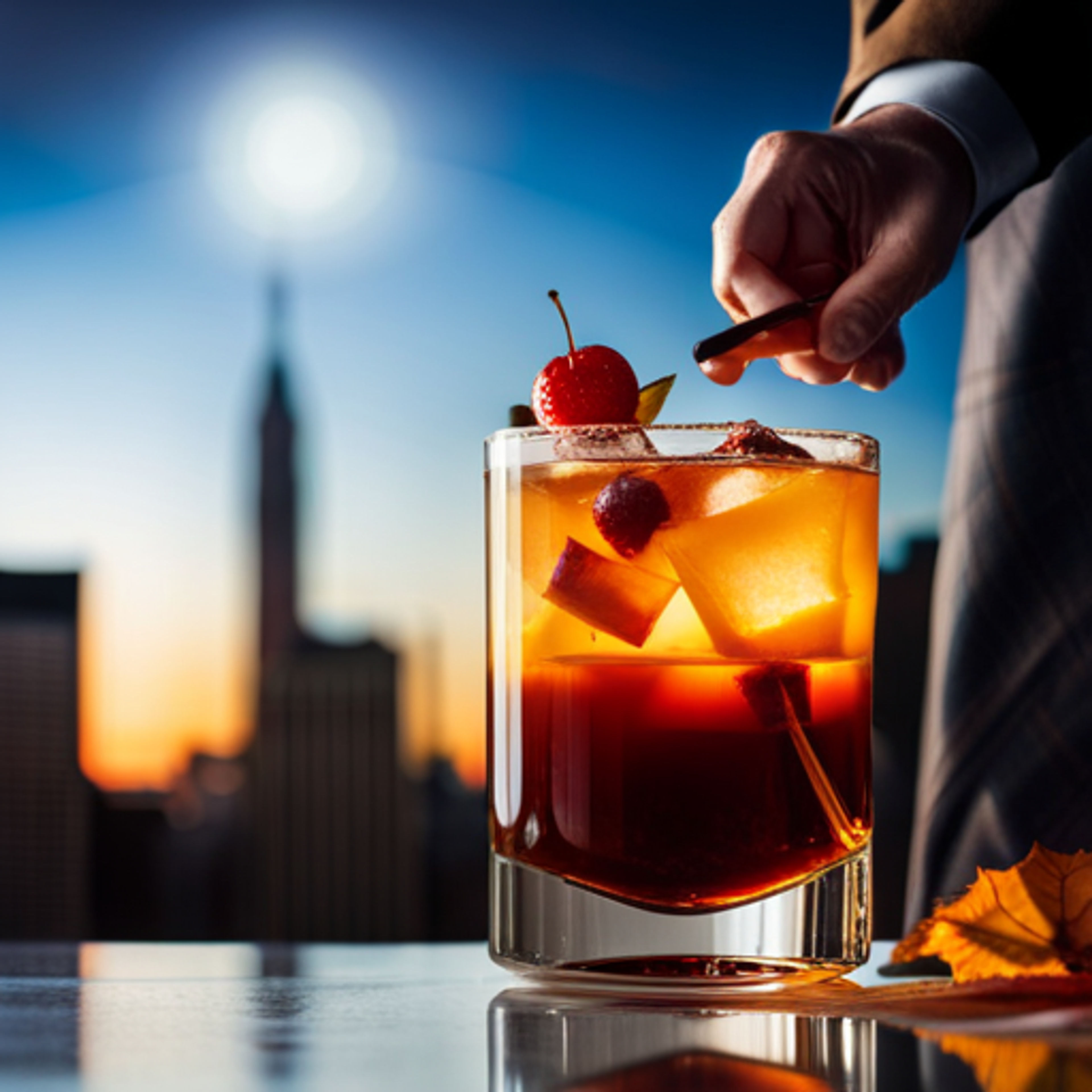 Autumn Ember Coffee Delight, Cozy fall cocktail with coffee liqueur ...