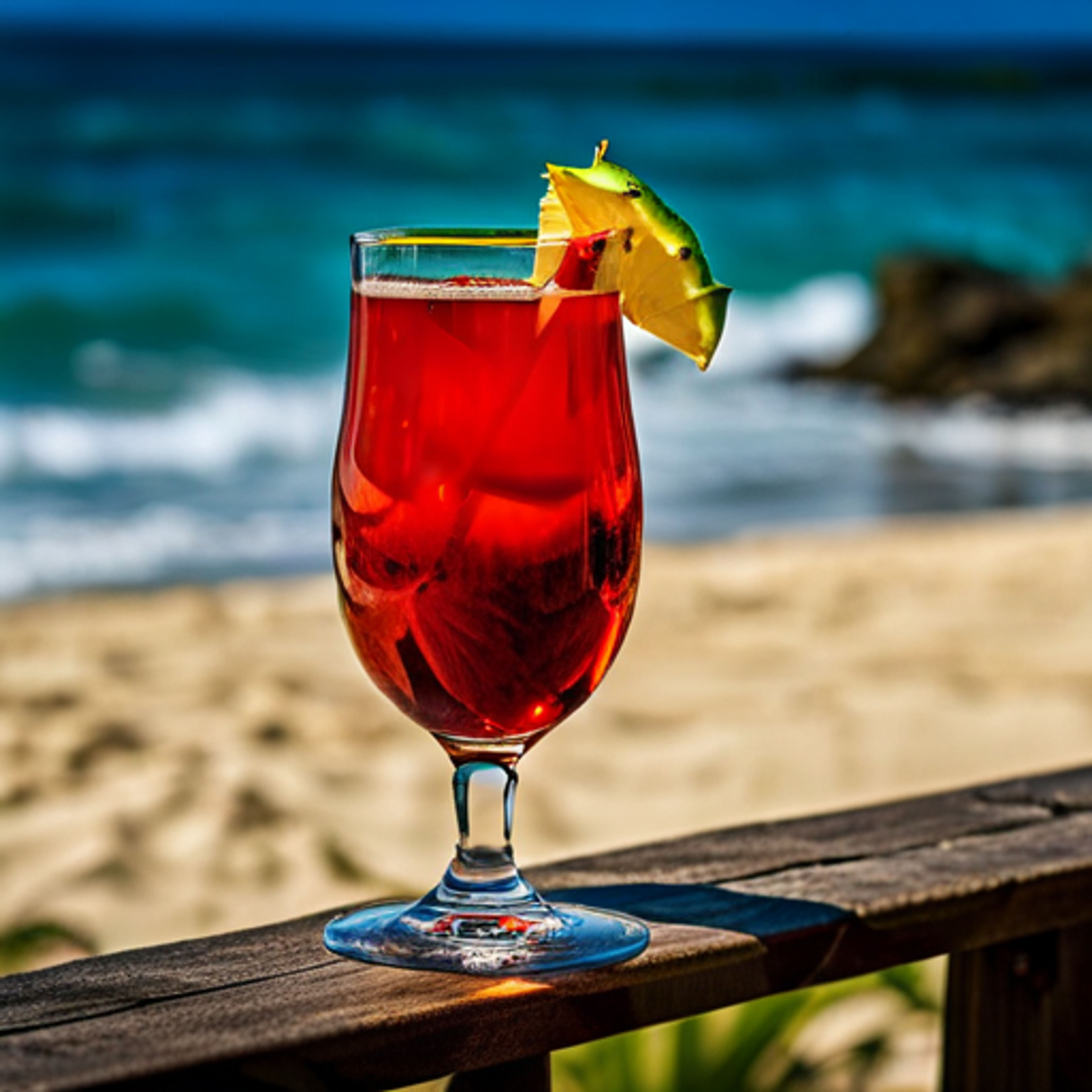 Aztec Whisper, Earthy mezcal with tropical flavors and vanilla essence