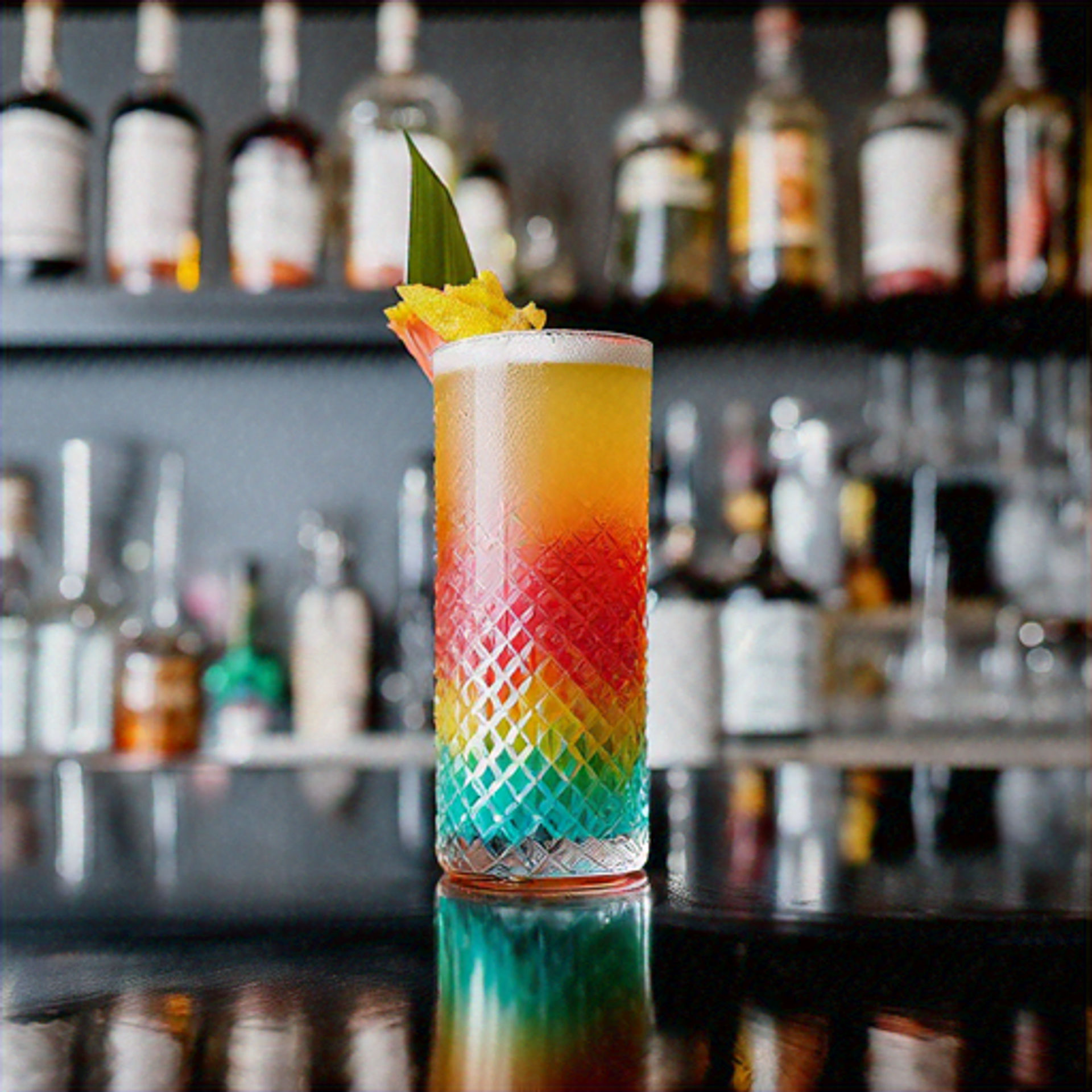 Bali Breeze, Exotic cocktail with gin, tamarind, calamansi, and ginger ...