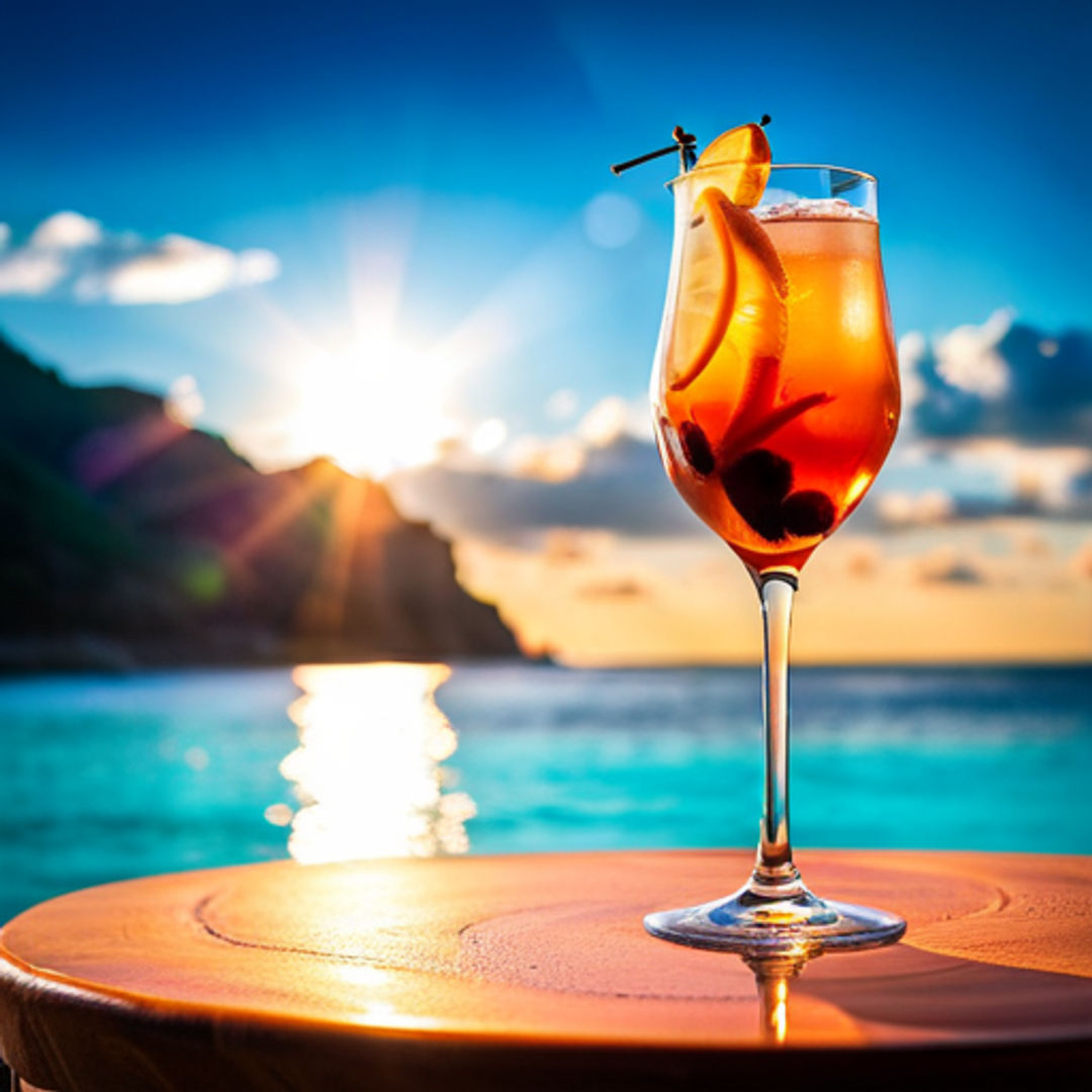 Banana Gin Fizz Fantasy, Banana Gin Fizz Fantasy - a tropical paradise ...