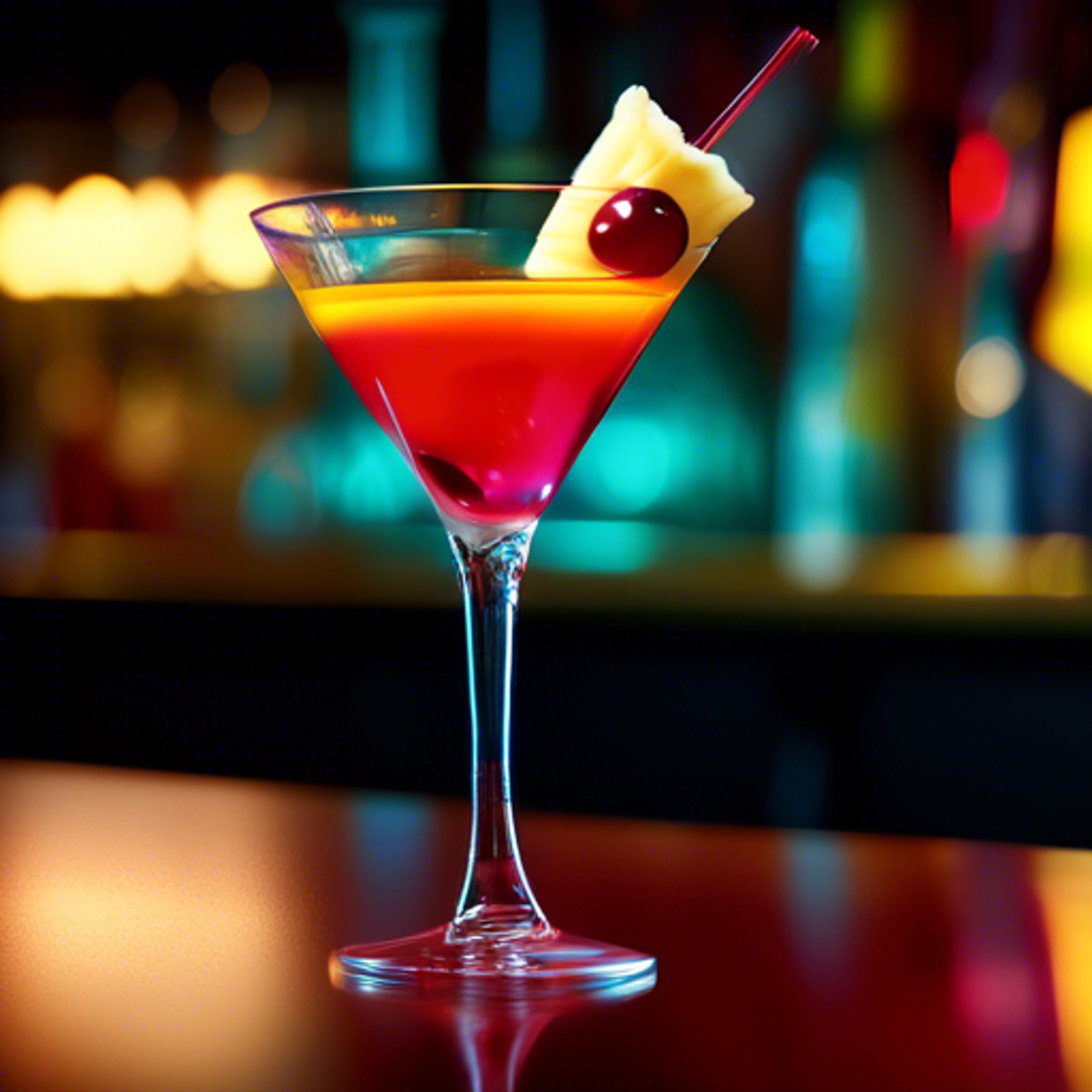 Banana Kirsch Dream, Decadent cocktail with banana, kirsch, chocolate ...