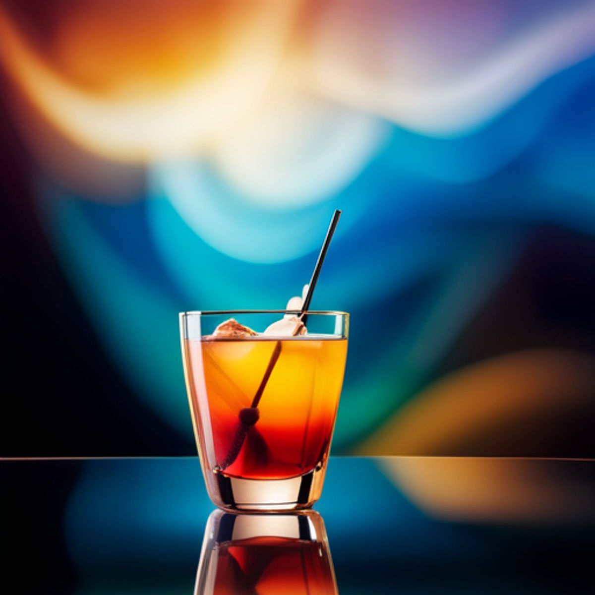 Banana Rum Blast, Tropical cocktail with banana-infused rum and citrusy ...