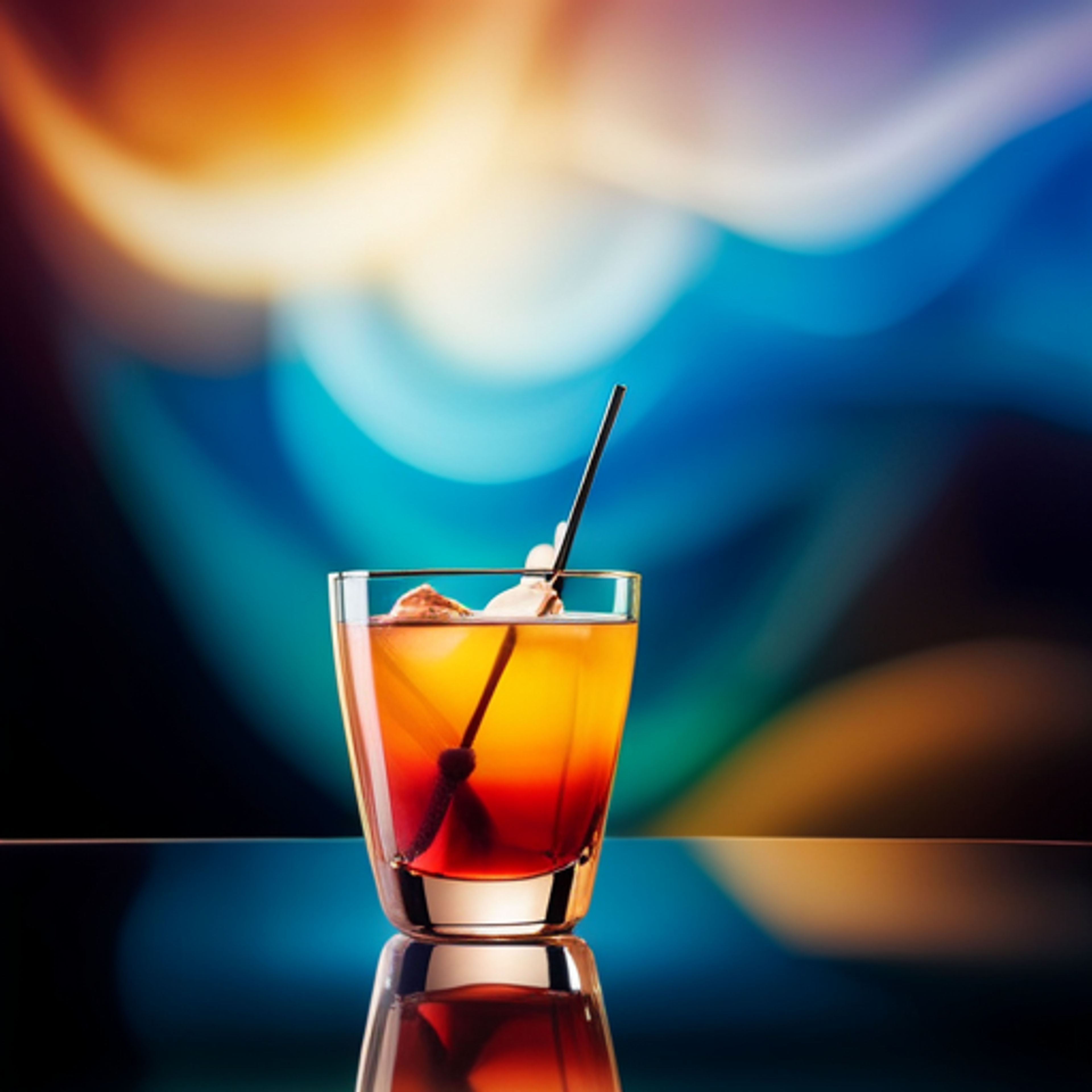 Banana Rum Blast, Tropical cocktail with banana-infused rum and citrusy ...