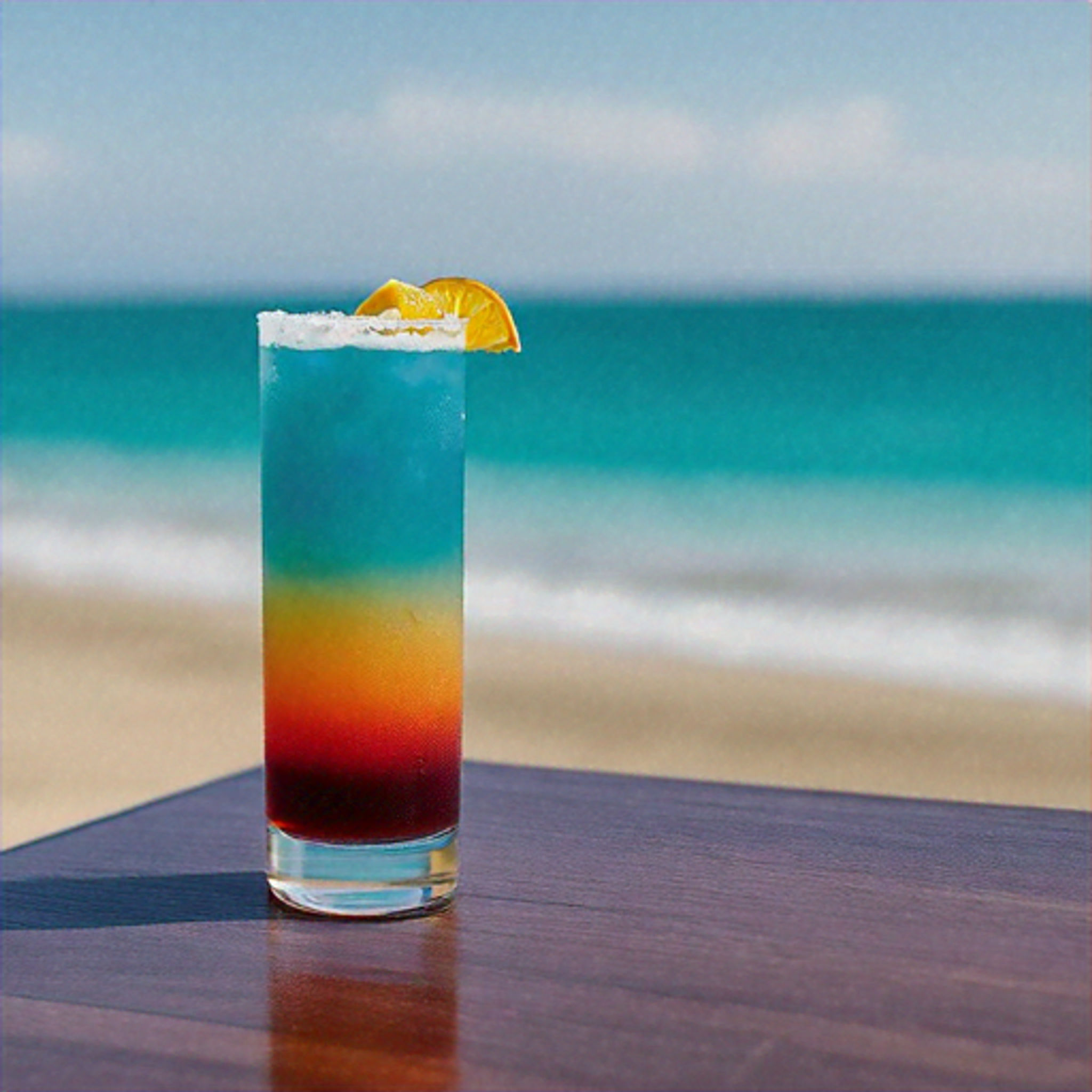 Bermuda Twilight, Enchanting Bermuda Twilight cocktail with tropical ...