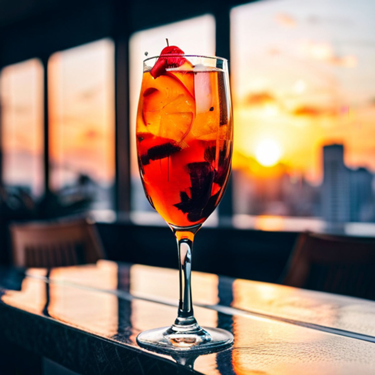 Blaze’s Breath, Dynamic, fruity, fiery cocktail for adventurous college ...