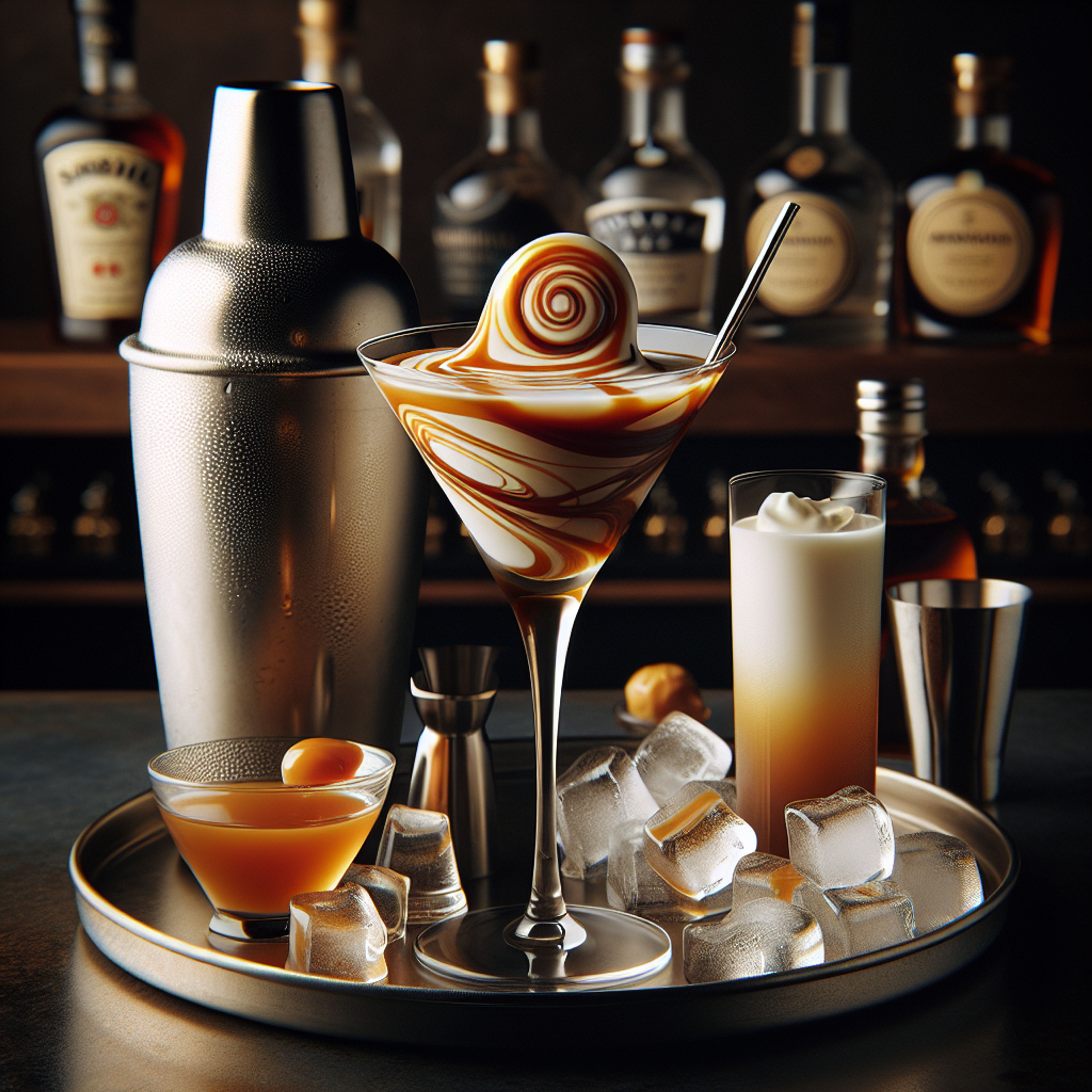 Caramel Eclipse Martini, sumptuous blend of caramel, creme de cacao ...