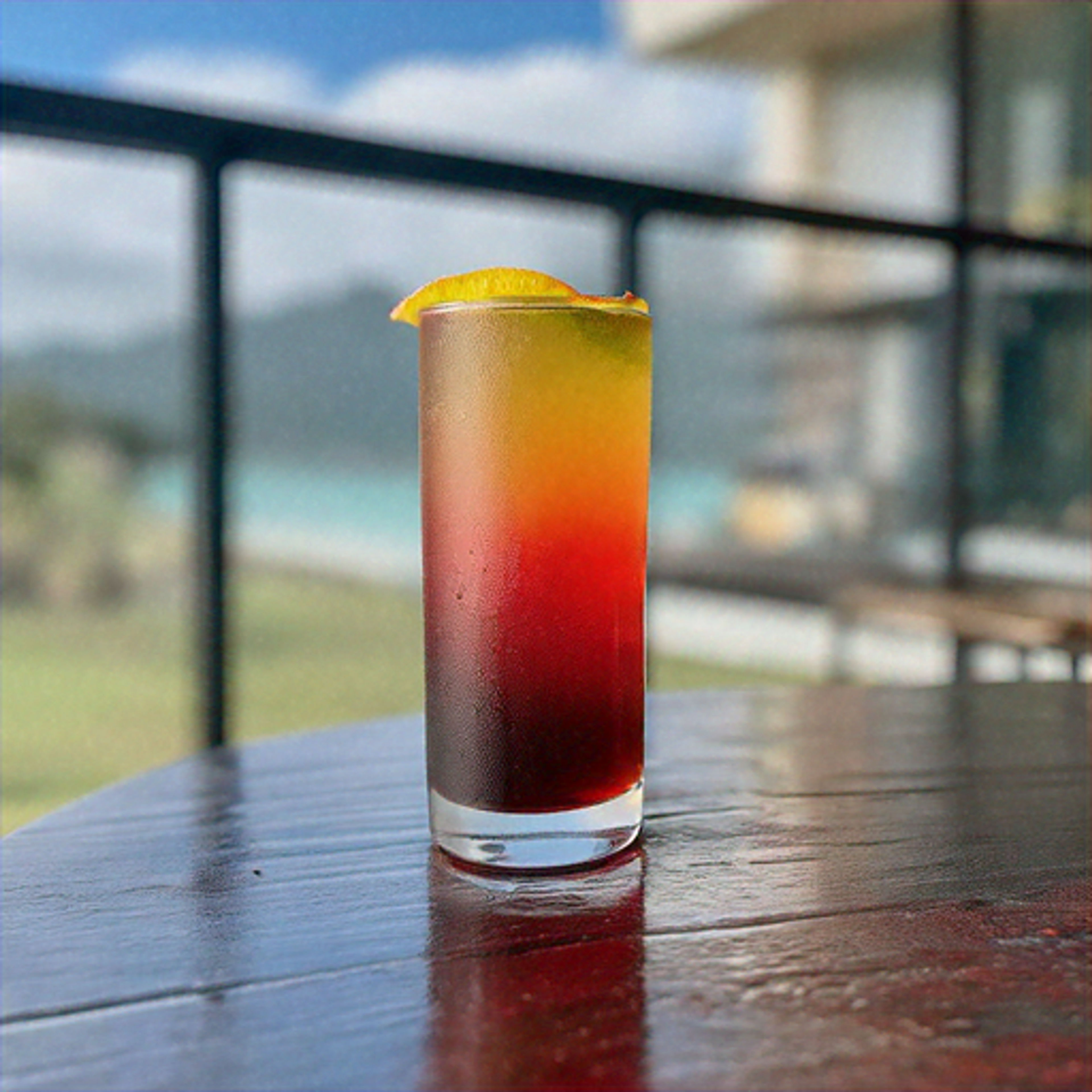 Caribbean Treasure, Bold tropical cocktail with Captain Morgan and ...