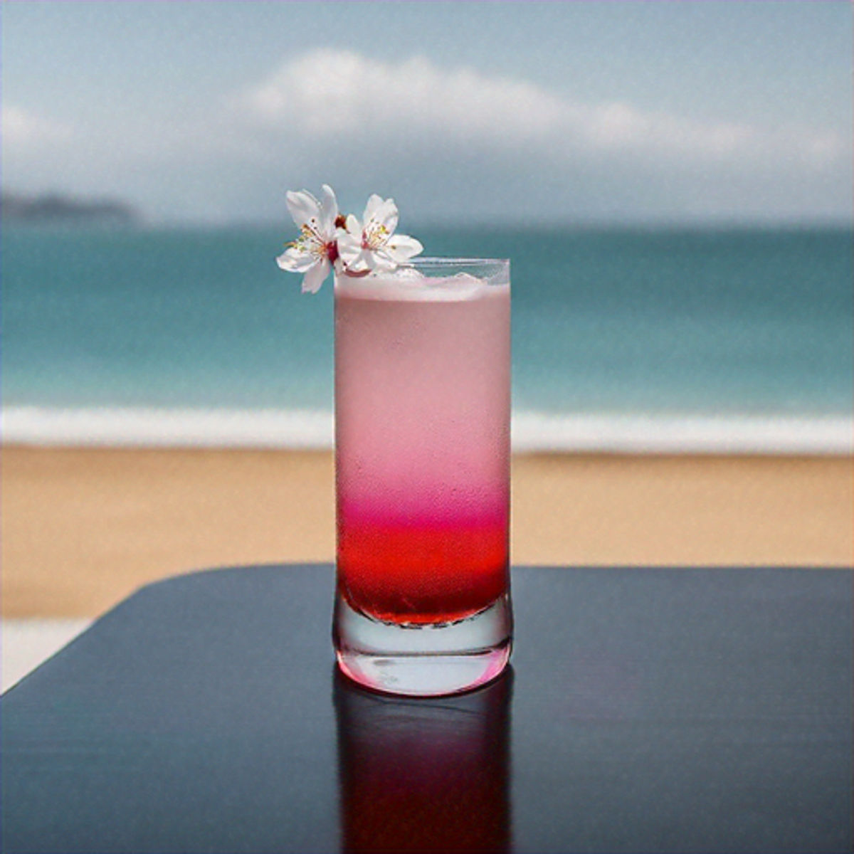 Cherry Blossom Harmony, Delicate spring cocktail with Suntory Kanade ...