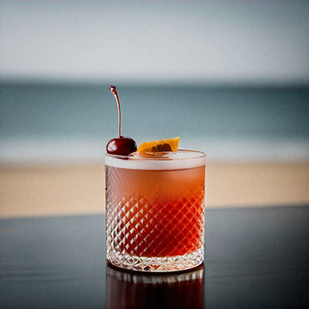 Cherry Cask Elixir, Sophisticated riff on classic cocktail with cherry ...