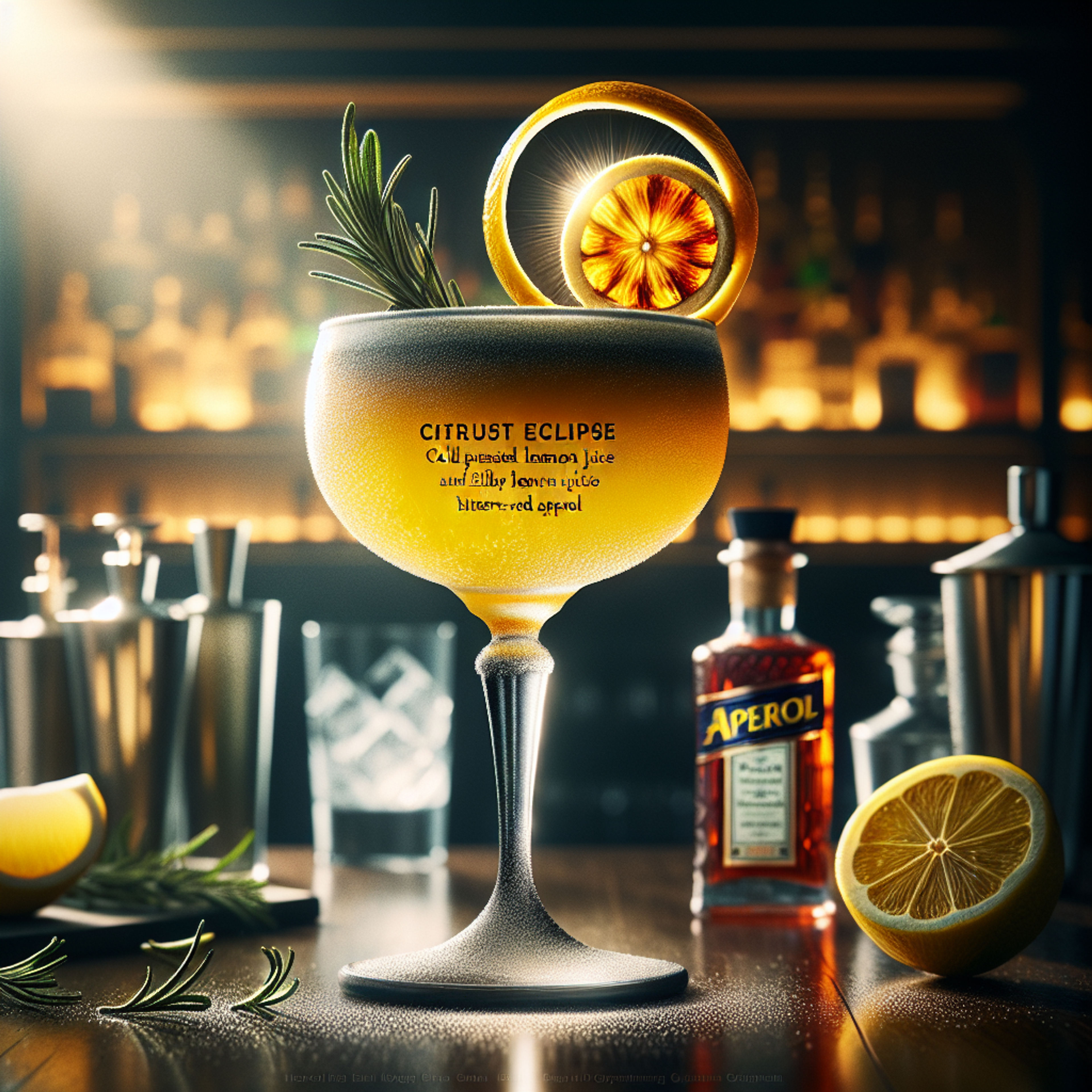 Citrus Eclipse, Sophisticated, subtly sweet, bubbly cocktail for ...
