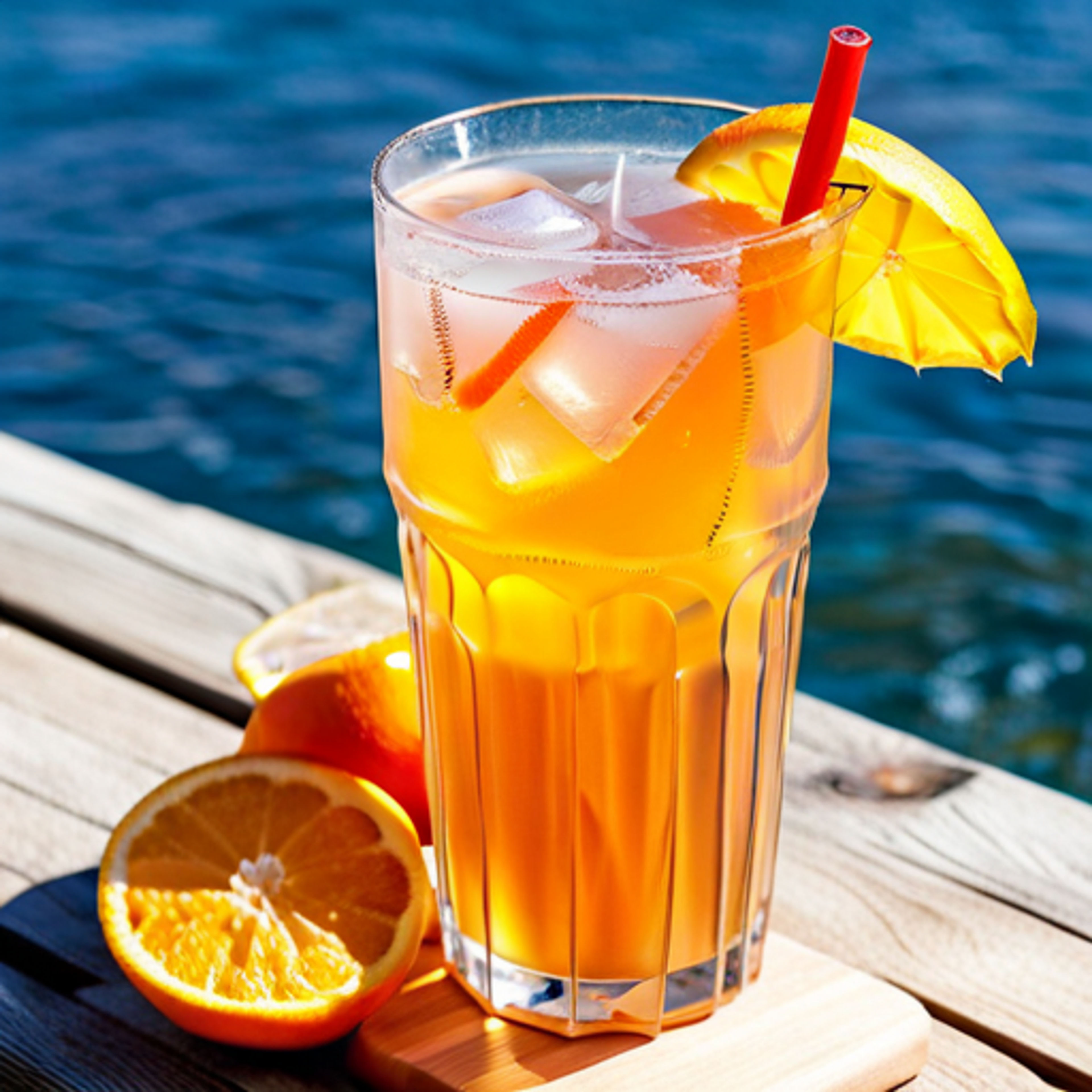 Citrus Ginger Zest Sparkler, Refreshing and zesty mocktail with citrus ...