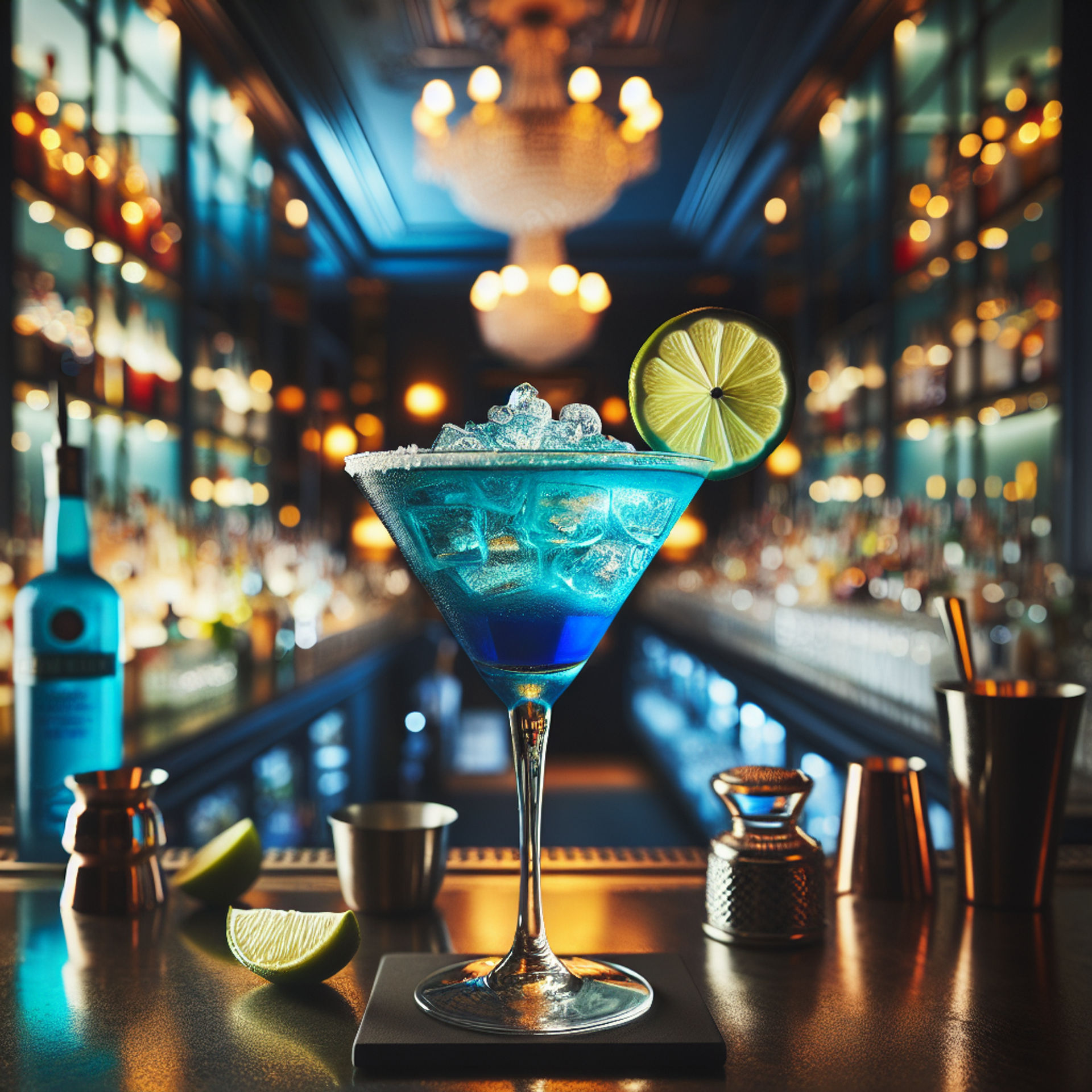Cosmopolitan Blue, A vibrant, refreshing twist on the classic ...