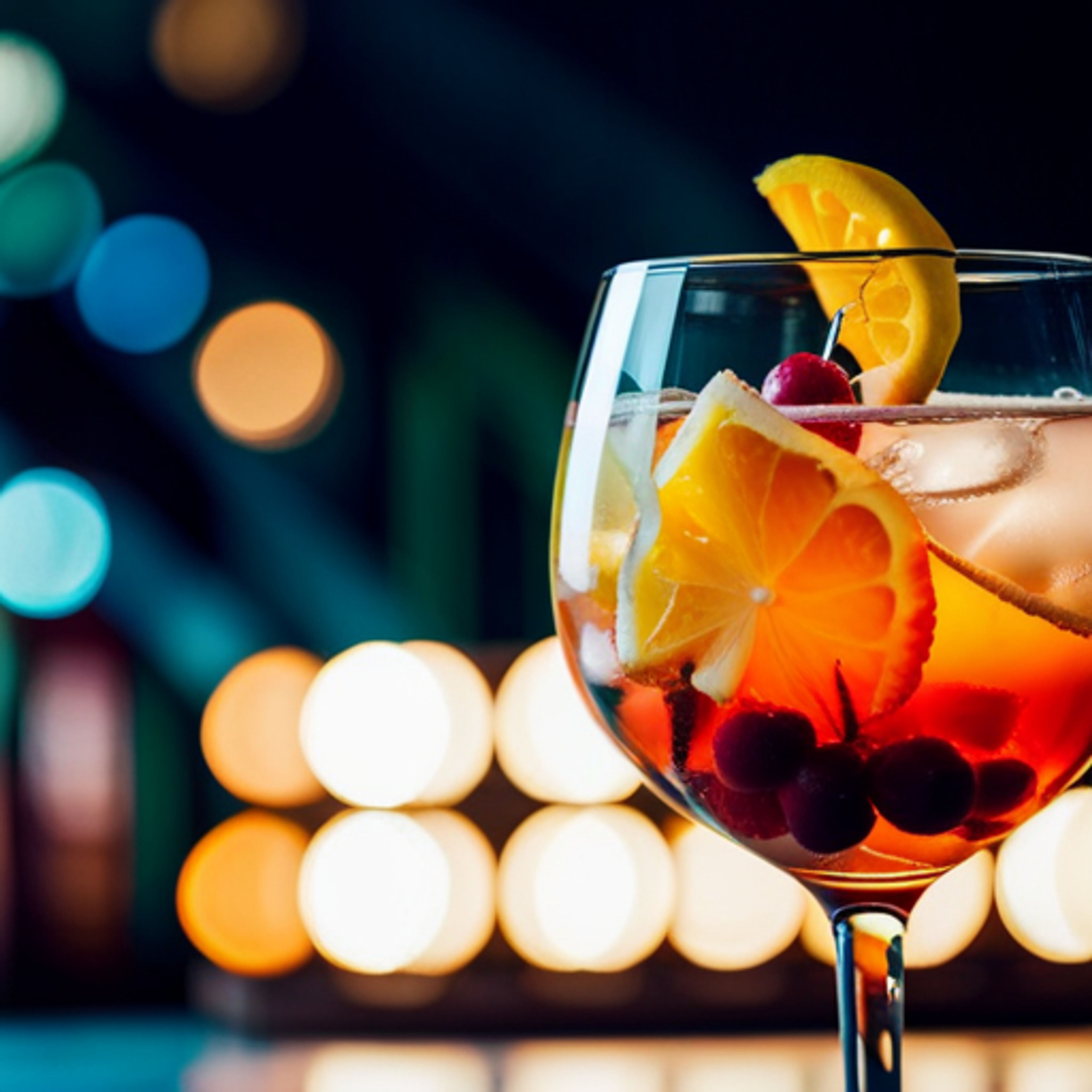 Crimson Botanica, Complex gin cocktail with red fruits and herbal ...