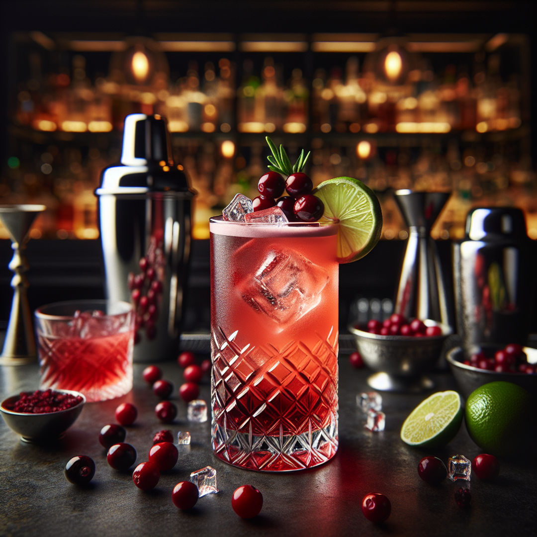 Crimson Mist, Refreshing, sophisticated cocktail with vodka, cranberry ...