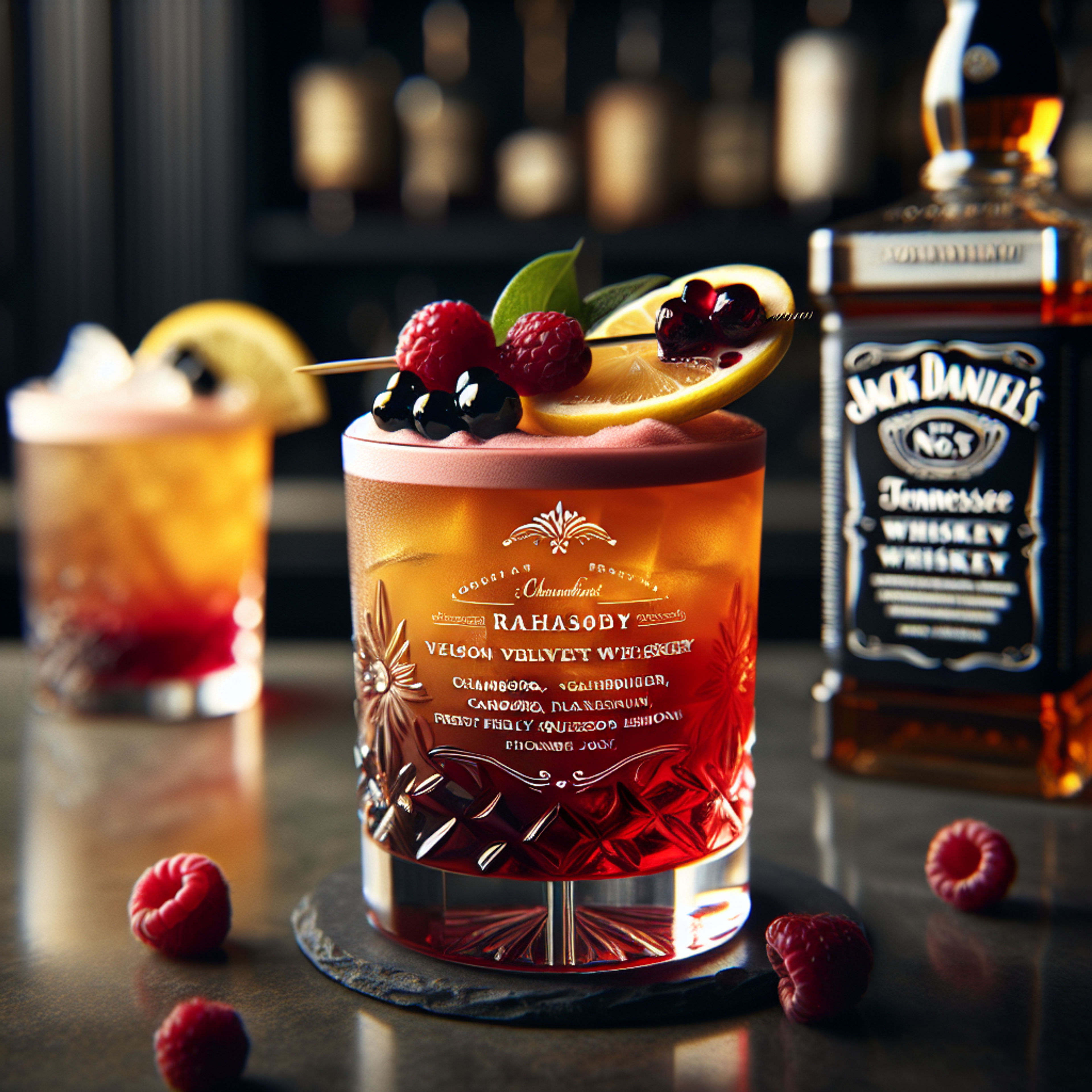 Crimson Velvet Rhapsody, Unveil your mixology monarchy with this ...