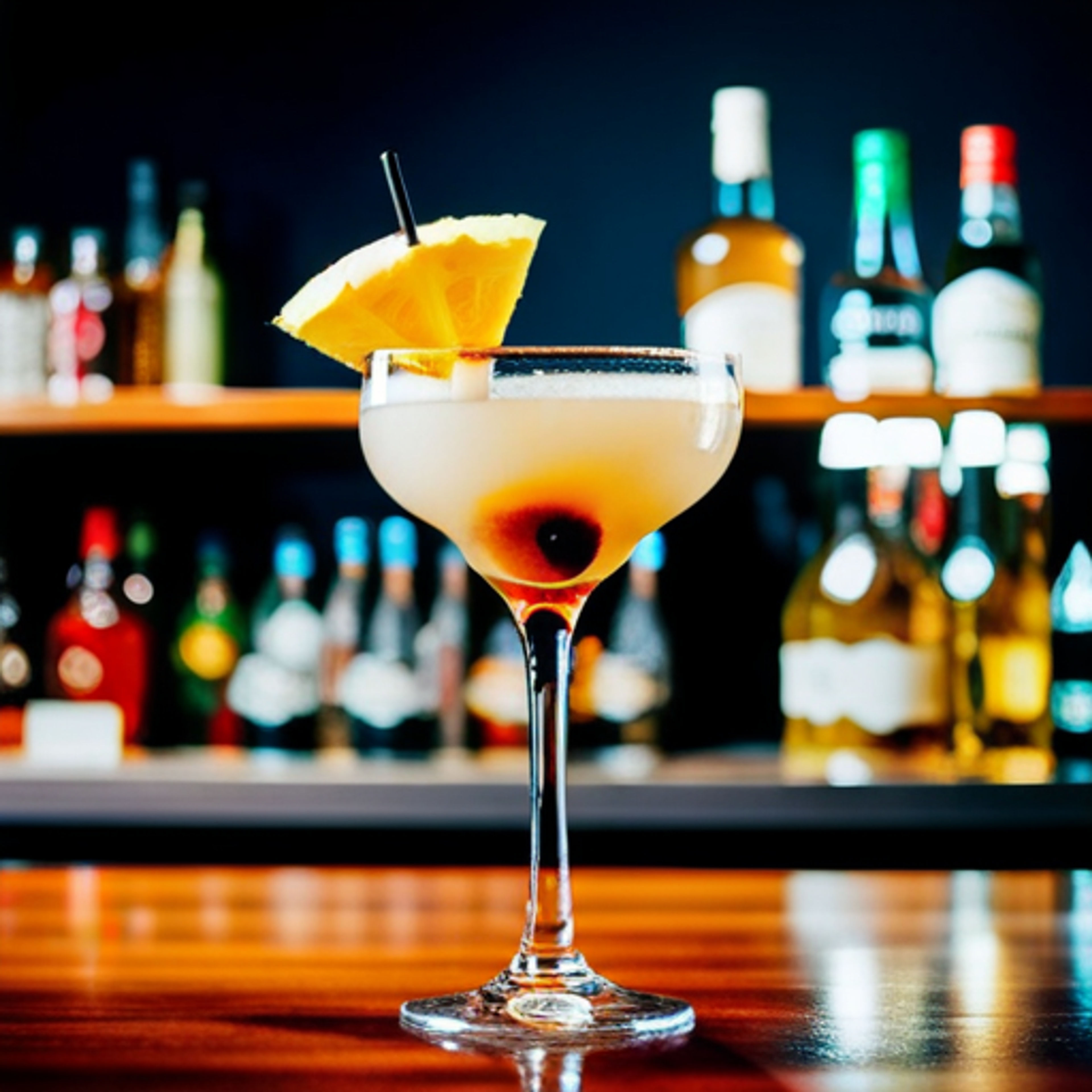 Crisp Orchard Soju, Refreshing apple soju cocktail with hint of sweetness