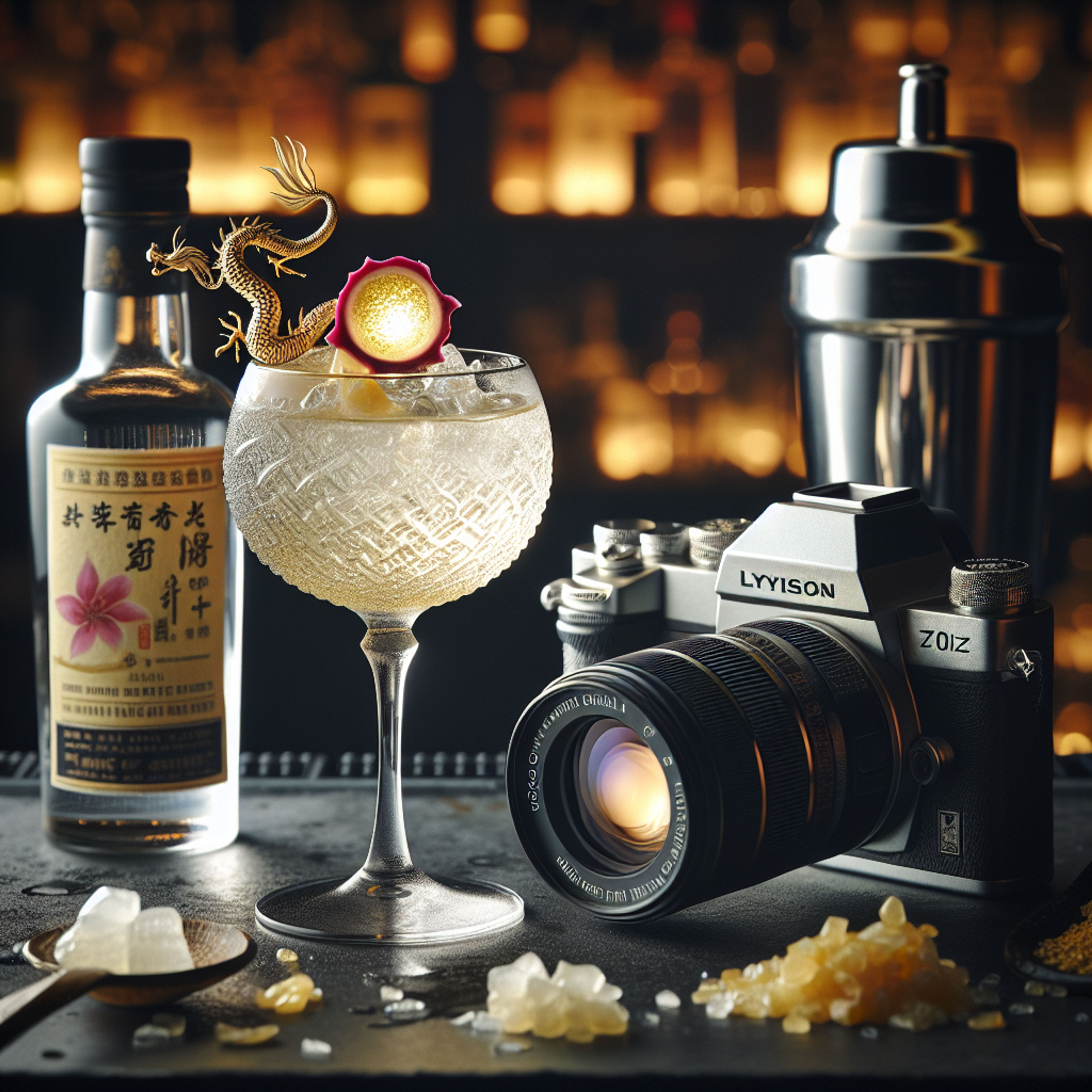 Cocktail Recipes with Baijiu created by AI