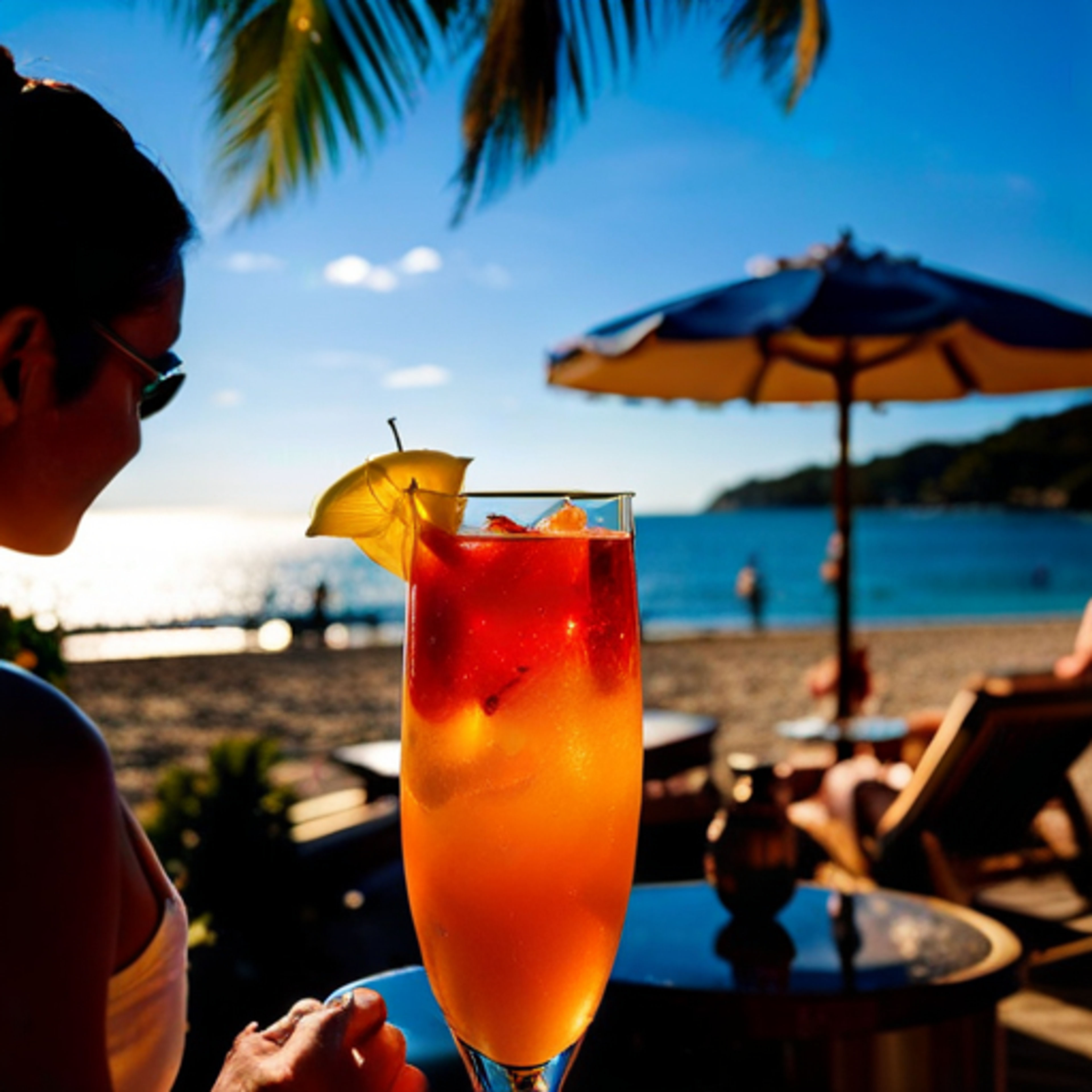 Eclipse Sparkler, Celestial cocktail capturing night sky effervescence