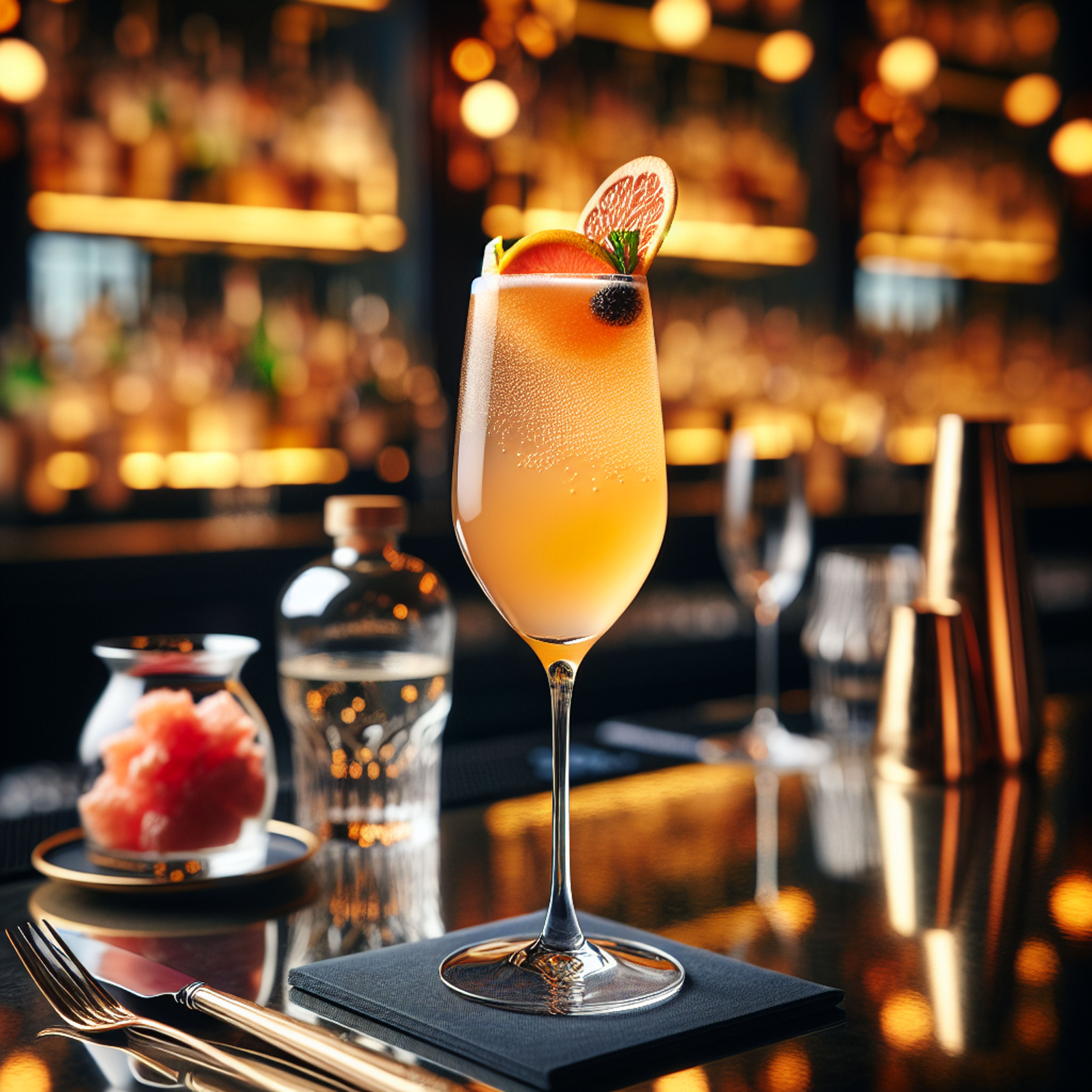 Eclipse Spritz, Celestial-inspired cocktail with bergamot rum ...