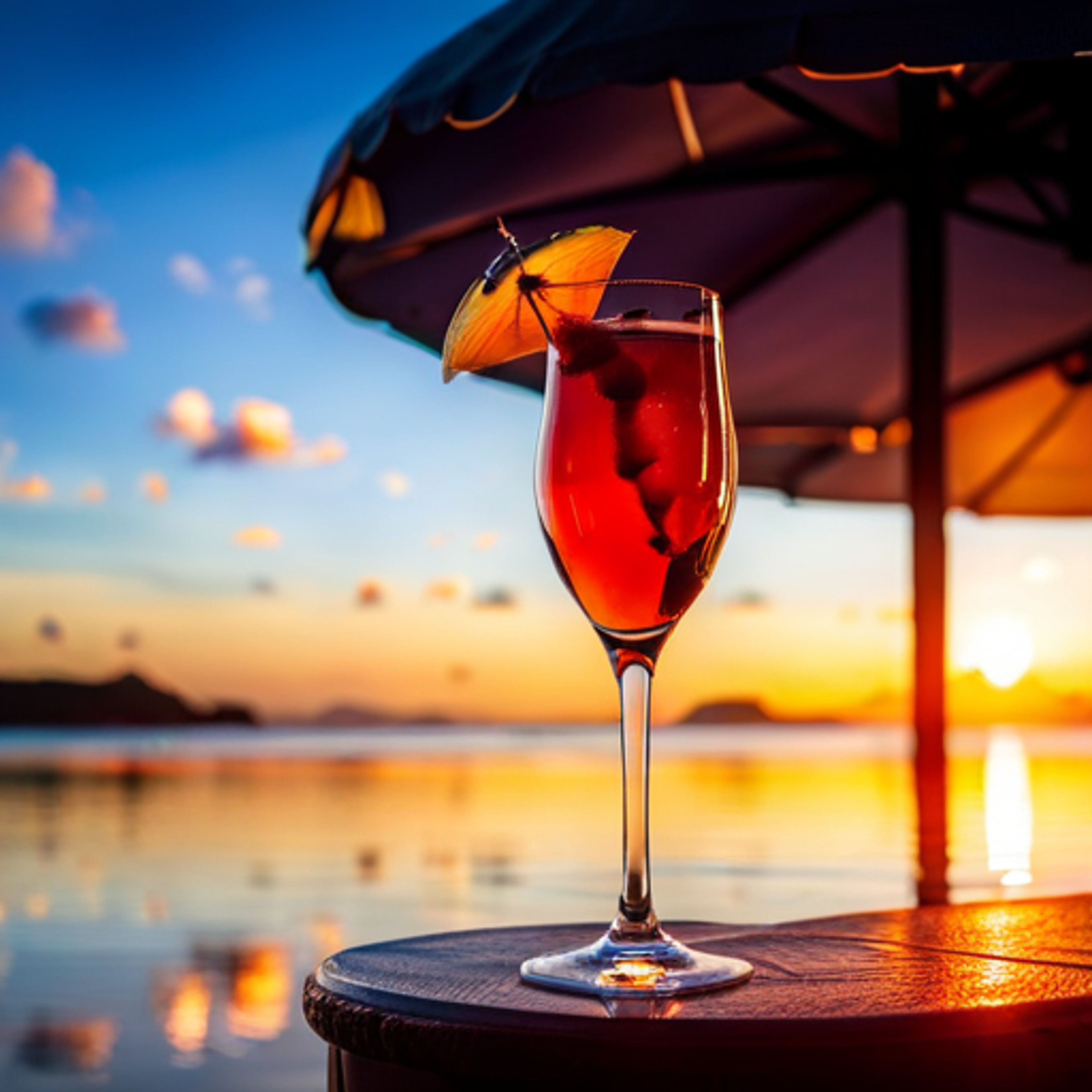 Electric Dragonfly, Vibrant cocktail with Red Bull, vodka, lime, and ...