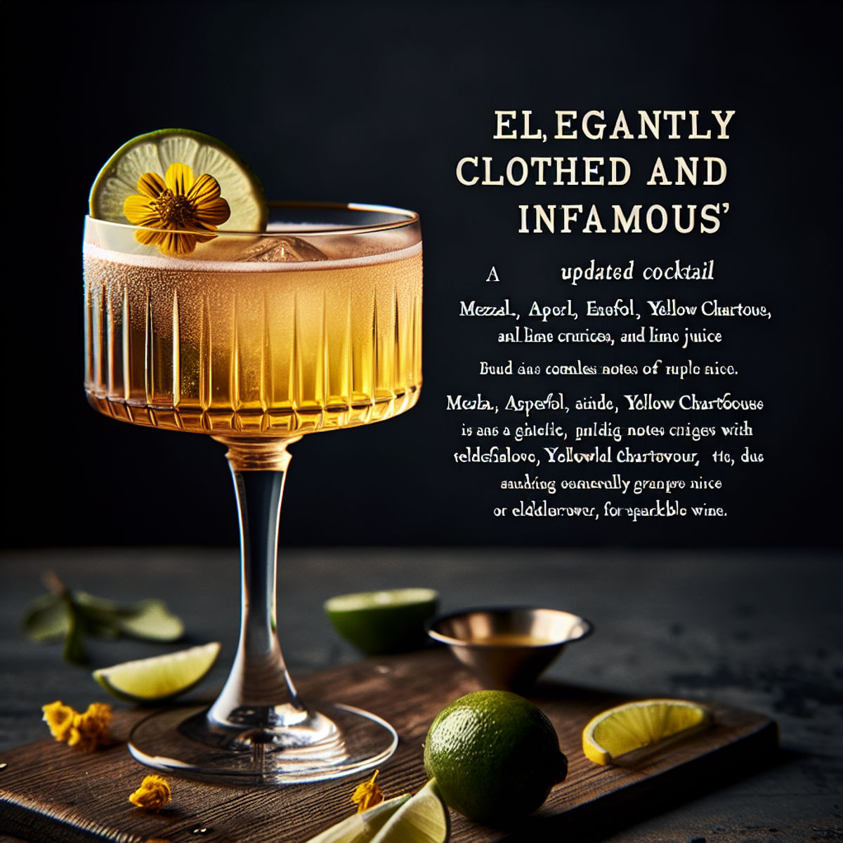 Elegantly Clothed and Infamous, Sophisticated twist on the classic ...