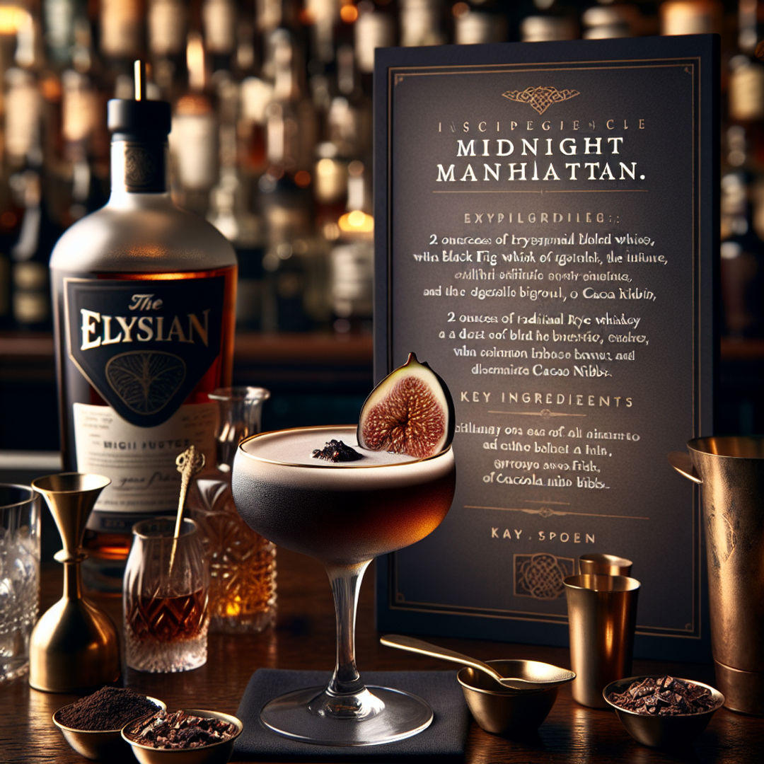 Elysian Midnight Manhattan, Reimagined classic Elysian Midnight ...