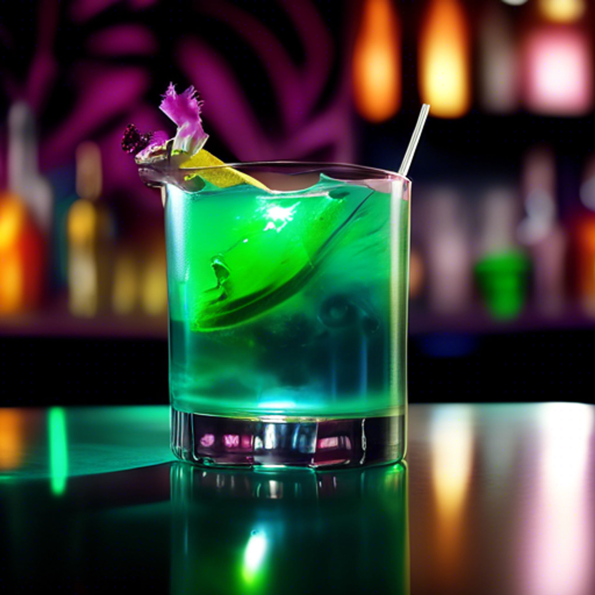 Emerald Enchantment, Herbal Green Chartreuse cocktail with lime and ...