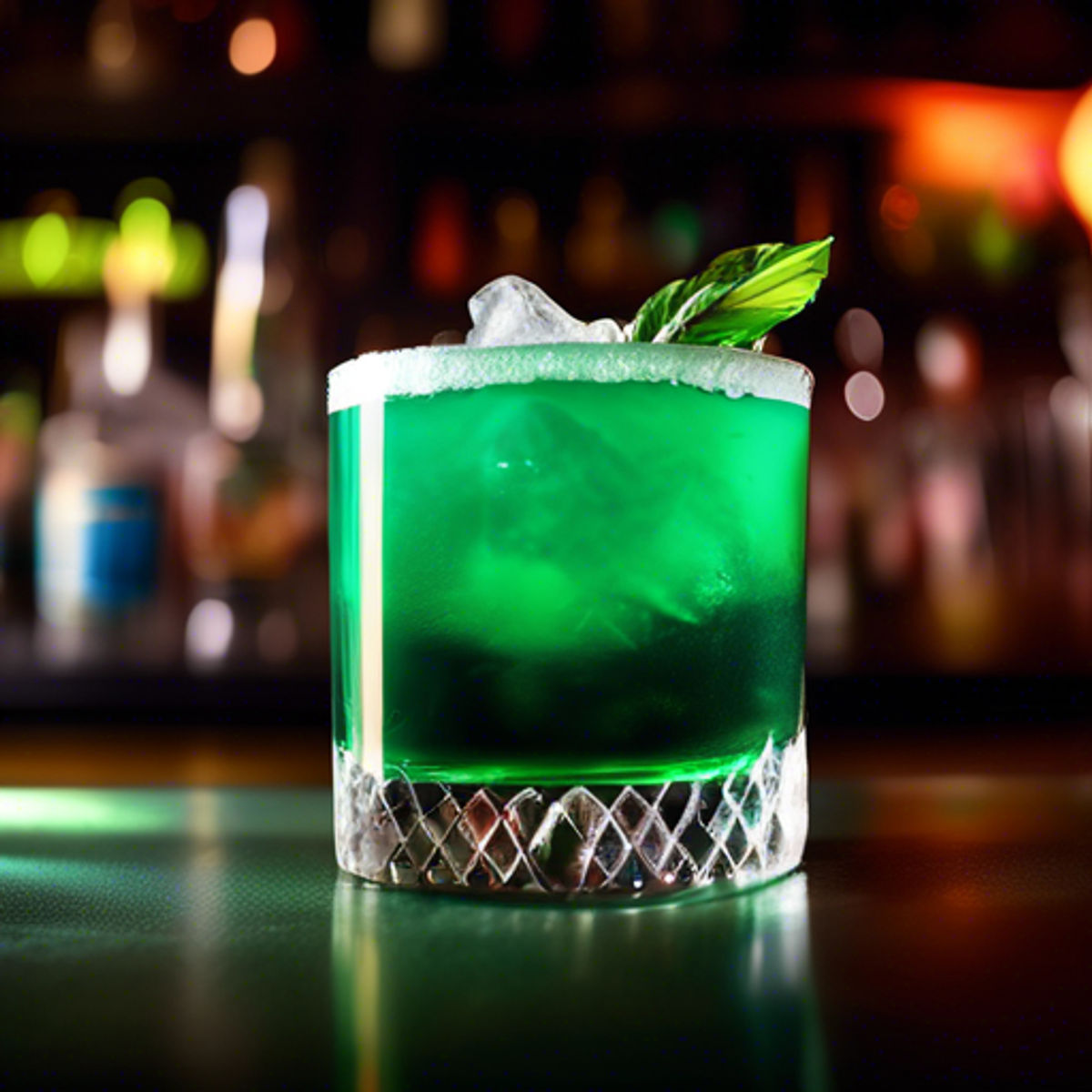 Emerald Velvet Flip, Sophisticated twist on classic Gin Flip, velvety smoothness