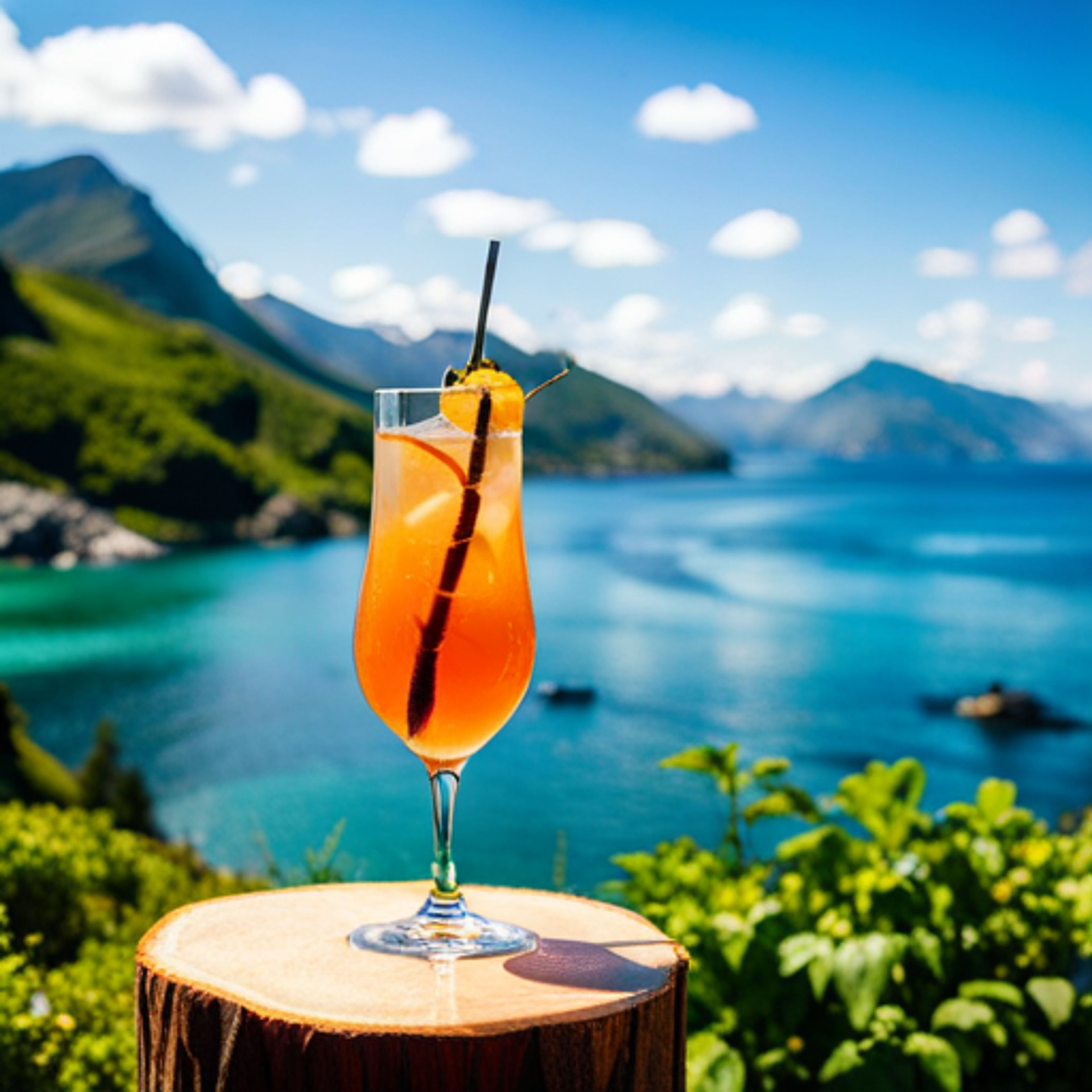 Eternal Spring Spritz, Gin cocktail with strawberries, pomegranate, and ...