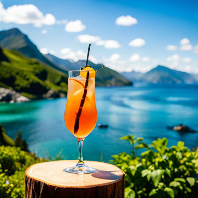 Eternal Spring Spritz, Gin cocktail with strawberries, pomegranate, and ...