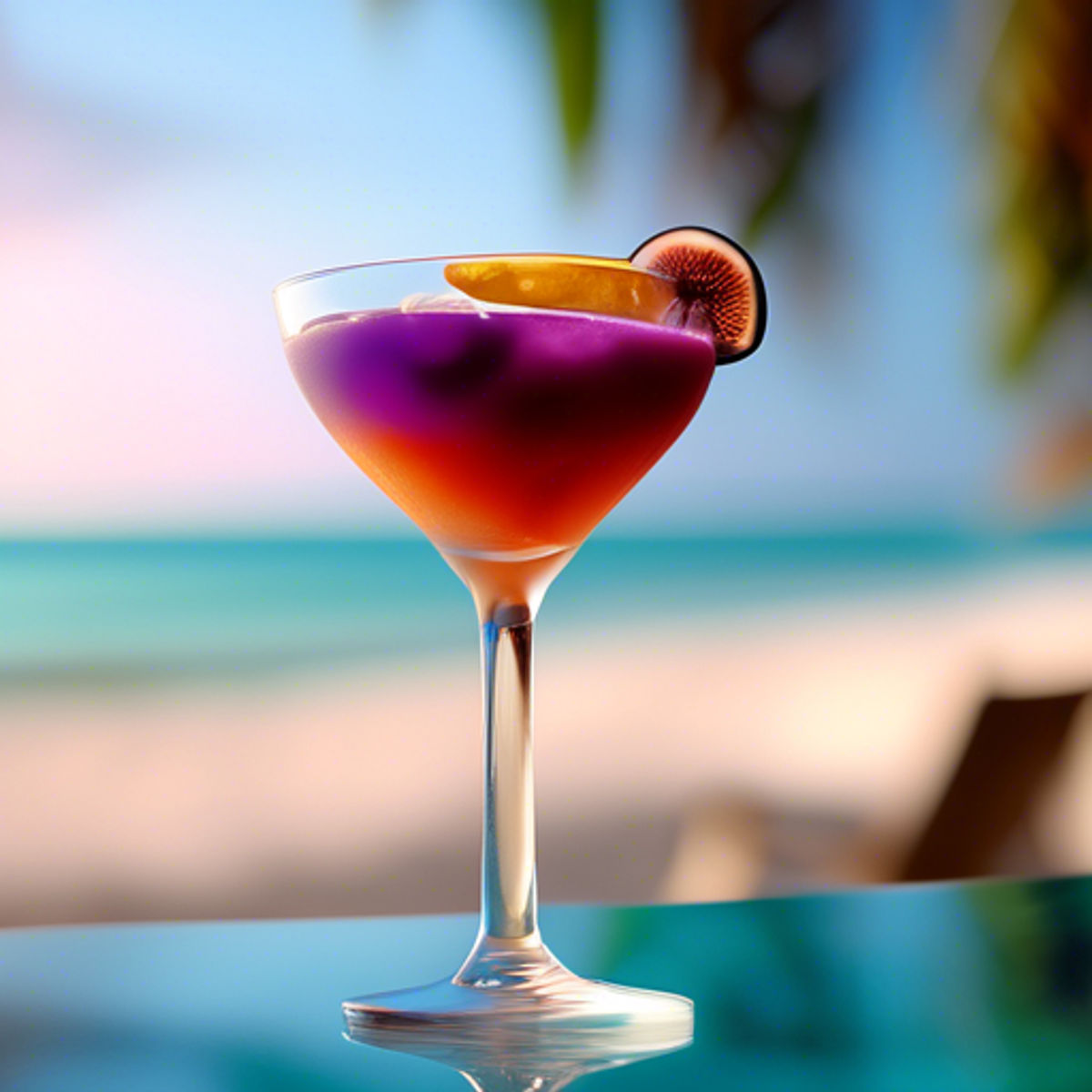 Fig & Stone, Sophisticated bourbon cocktail with fig liqueur and herbal ...