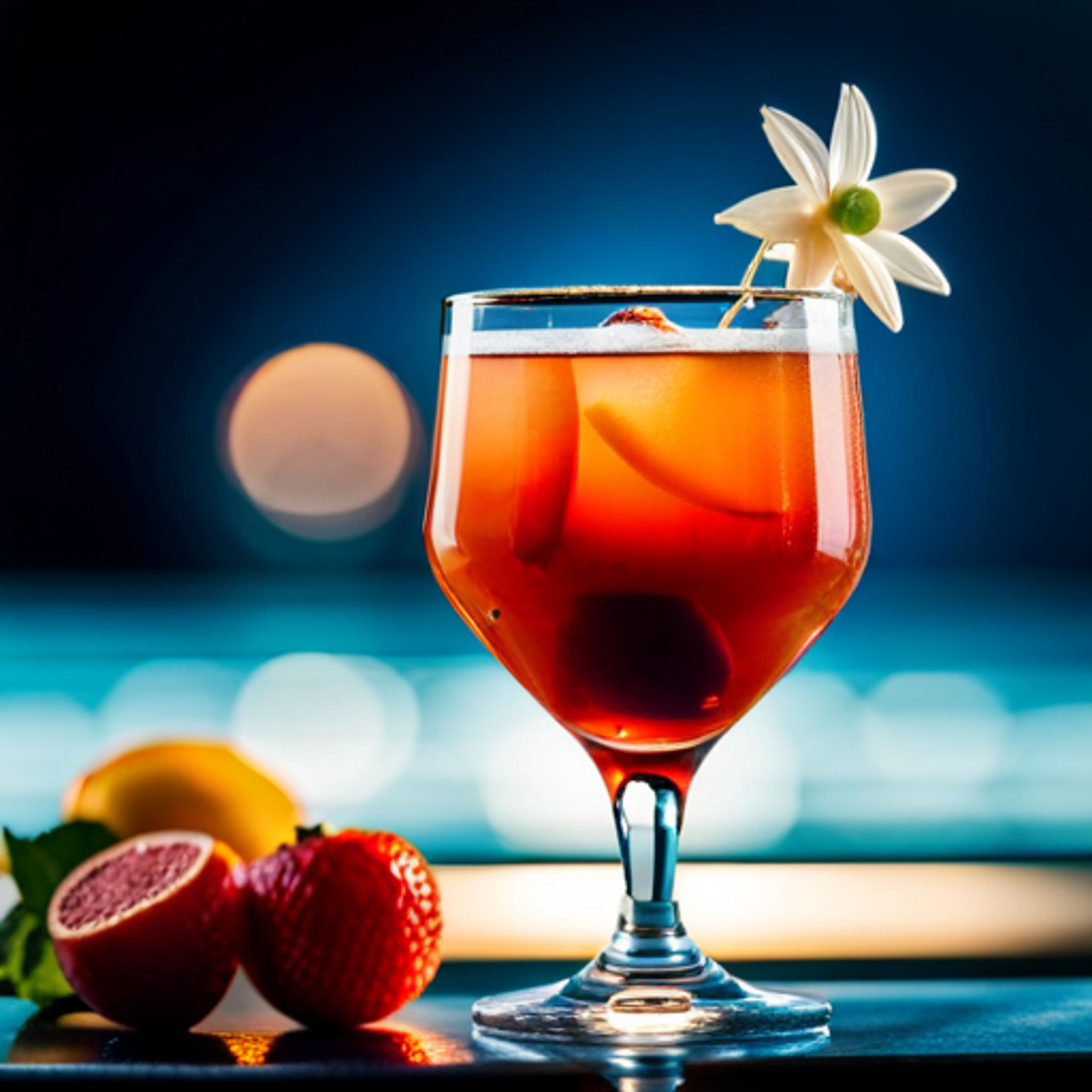 Fleur du Crépuscule, Subtly intoxicating cocktail with delicate floral ...