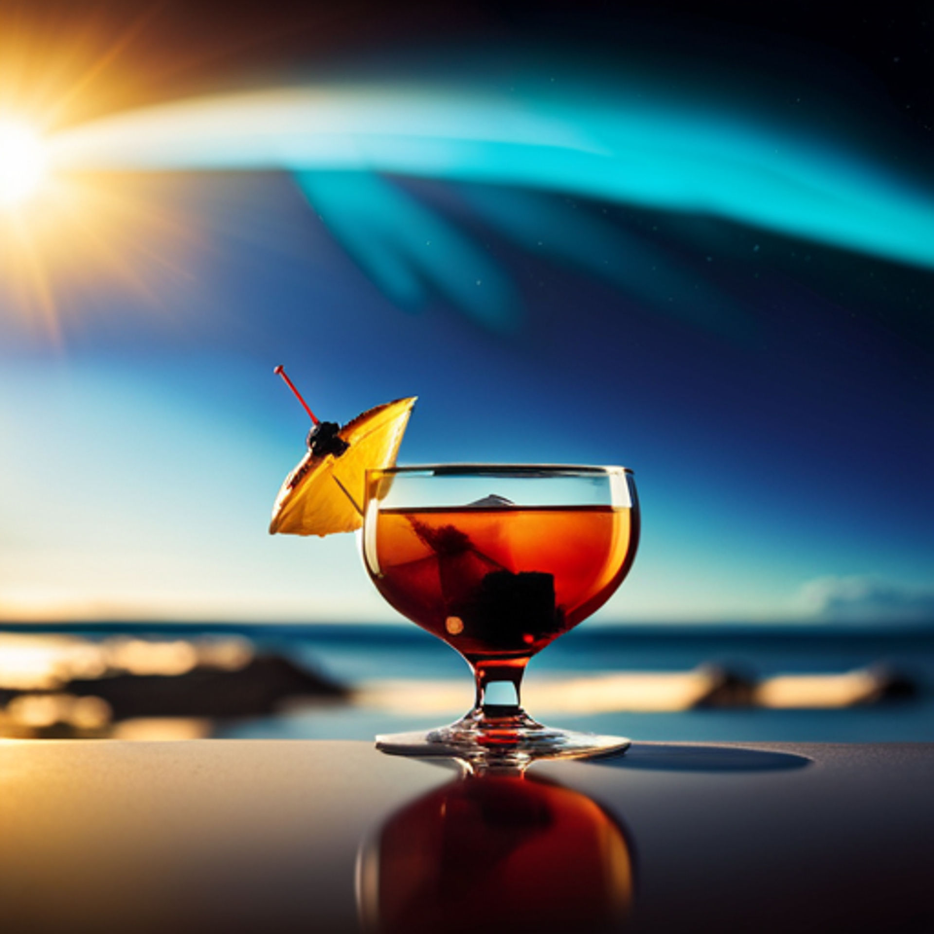 Fusion Firefly, Complex cocktail with Wild Turkey 101, mezcal, Aperol ...