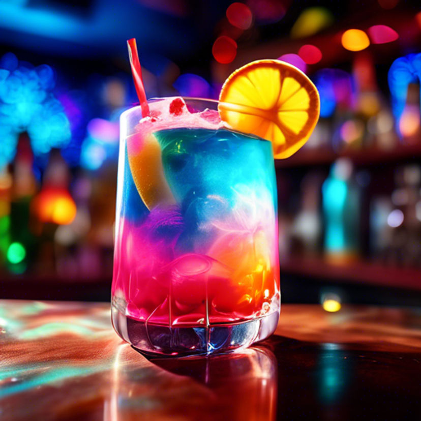 Galactic Yuletide Punch, Interstellar Christmas punch with cosmic ...