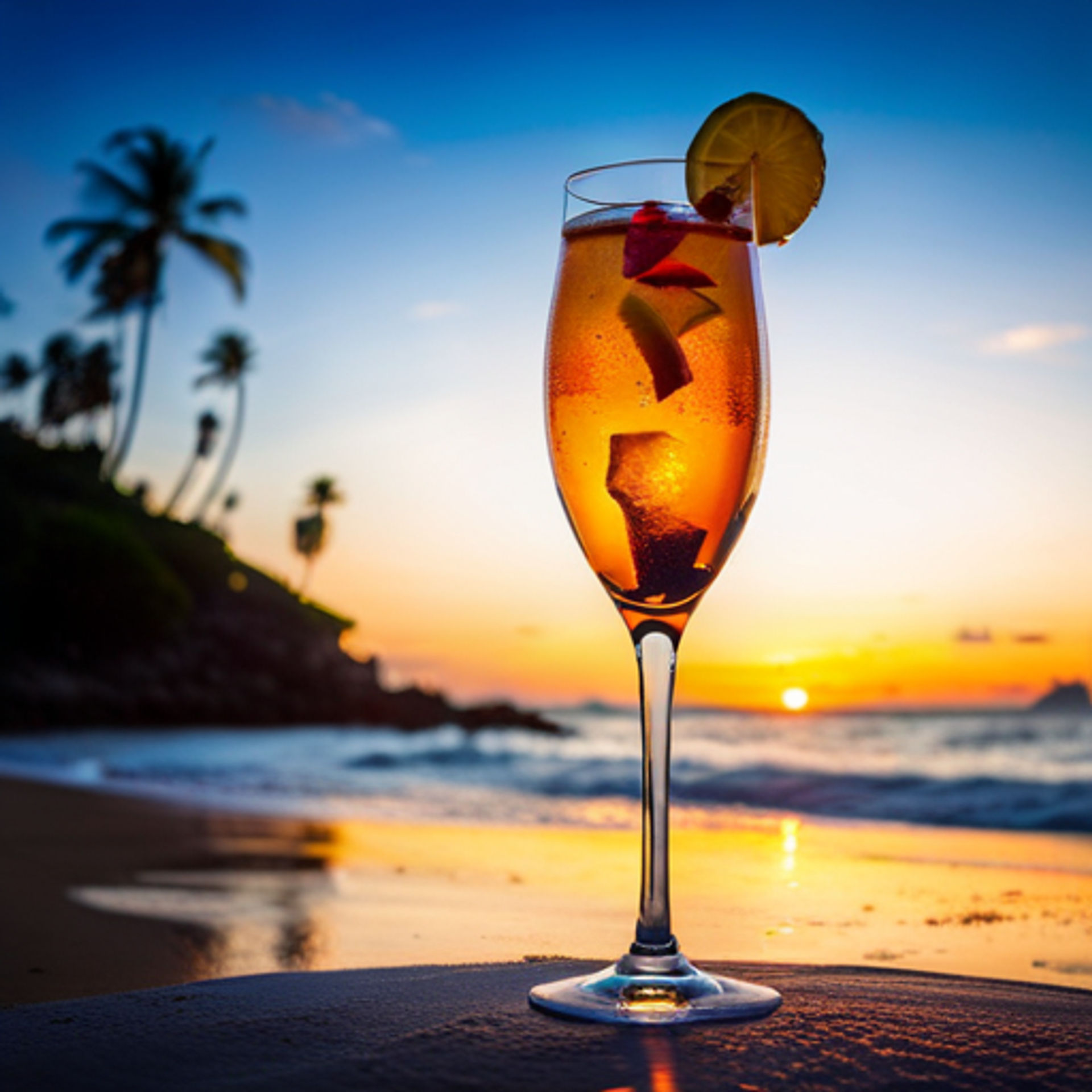 Goldwasser Sparkle, Opulent Goldwasser Sparkle cocktail with citrus and ...