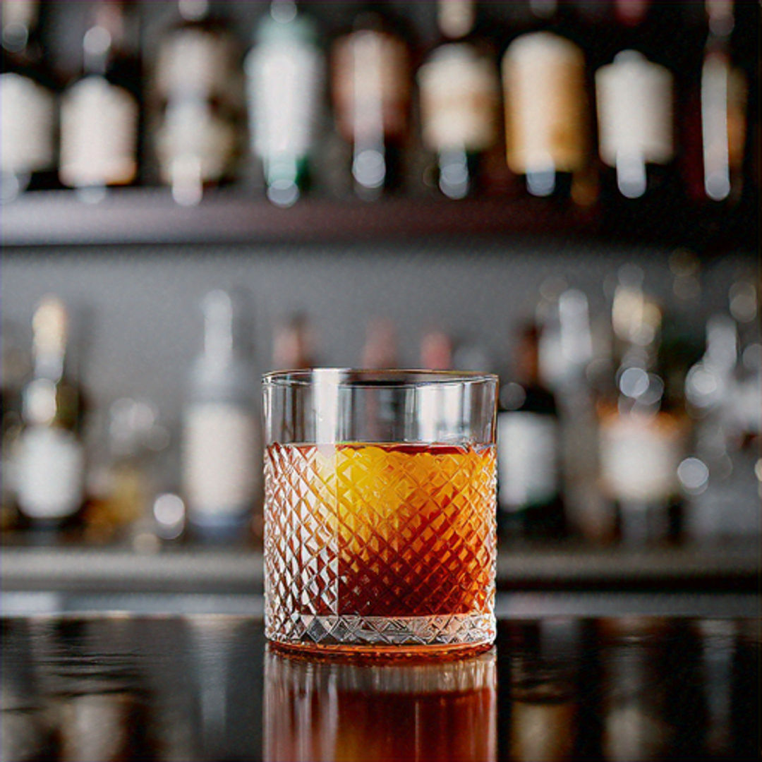 Highland Ember, Complex, spicy, and sweet Highland Ember cocktail